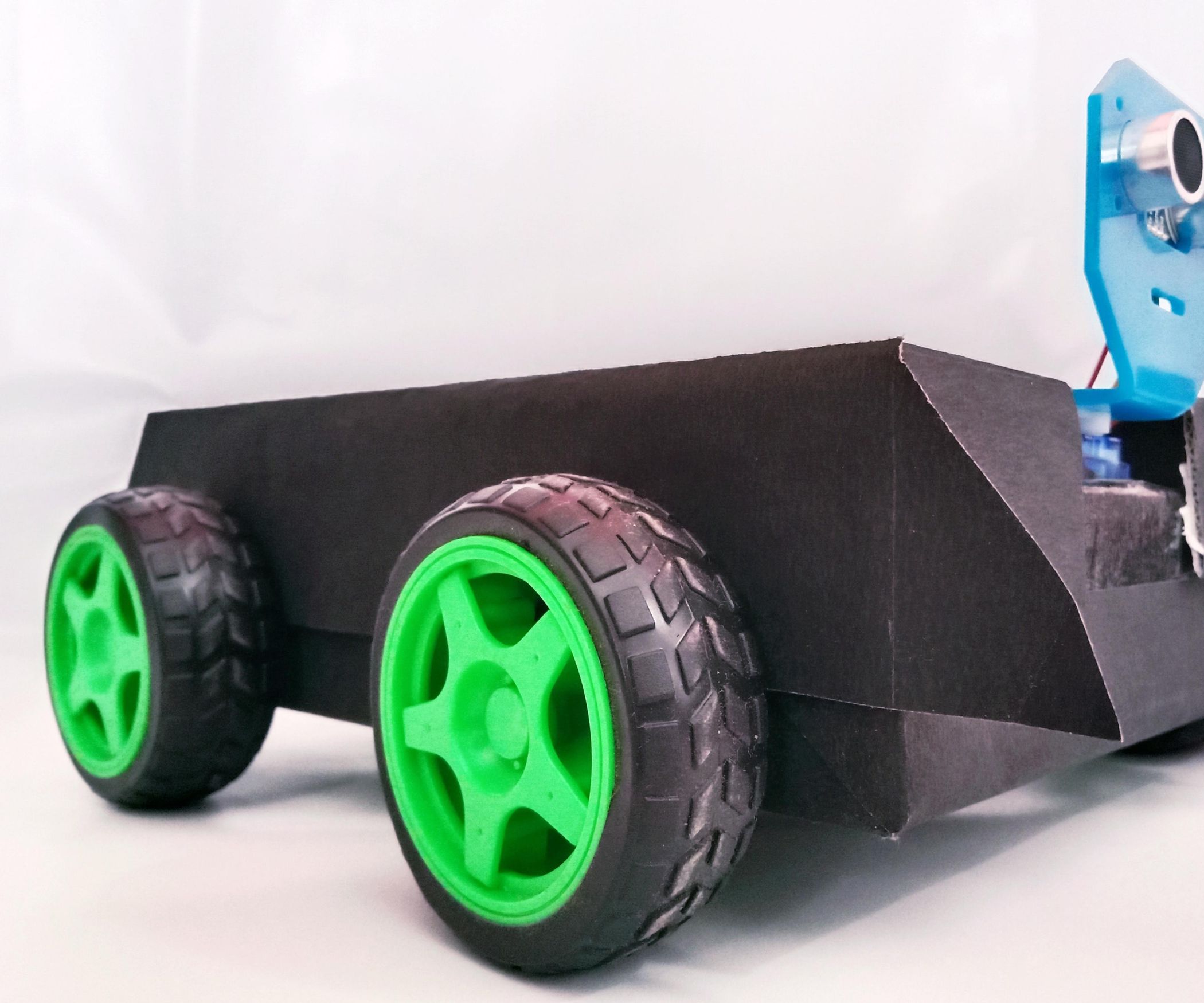 Smart Obstacle Avoiding Car : 4 Steps - Instructables