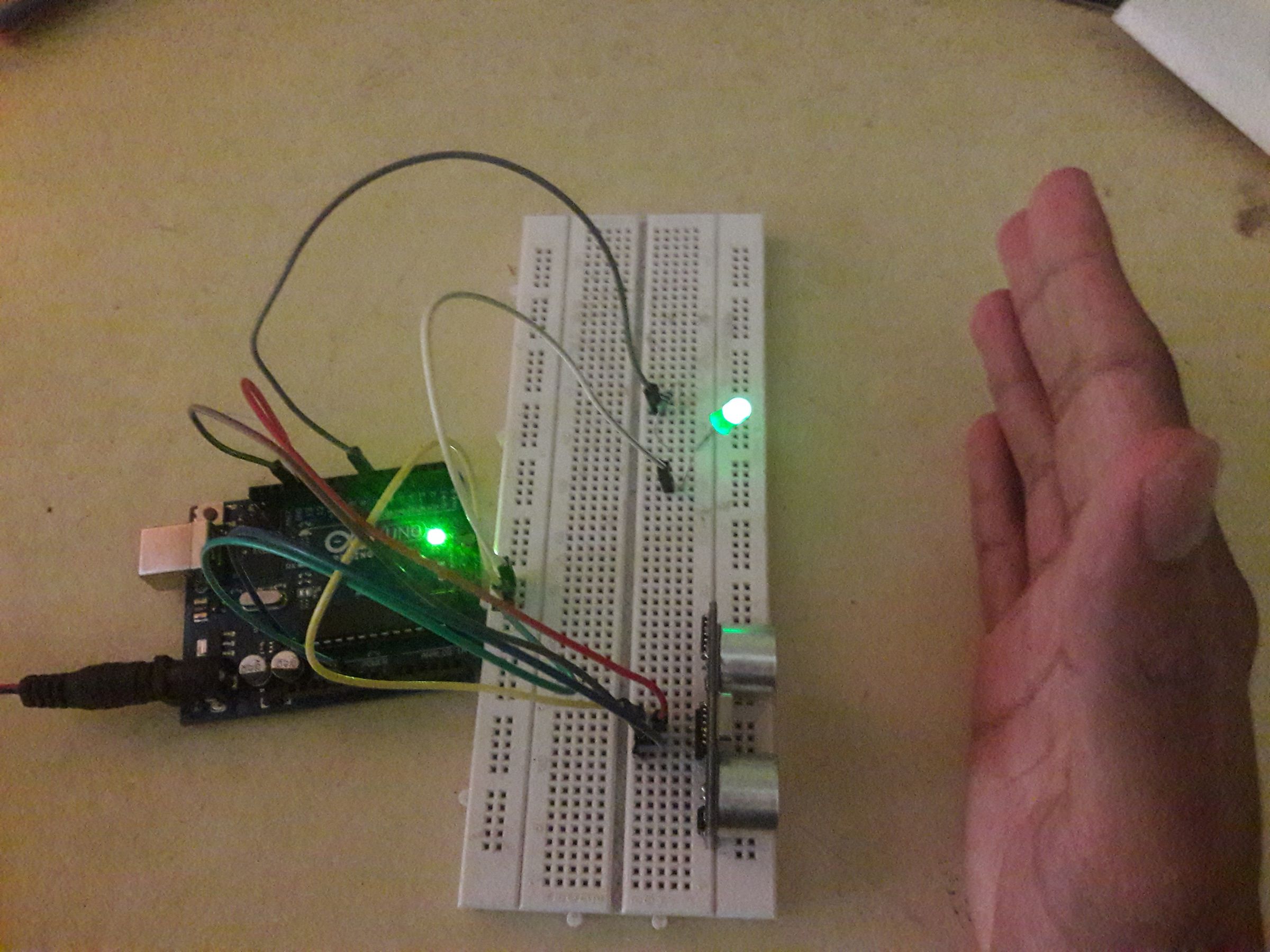 Ultrasonic Sensor and LED Using Arduino - Instructables