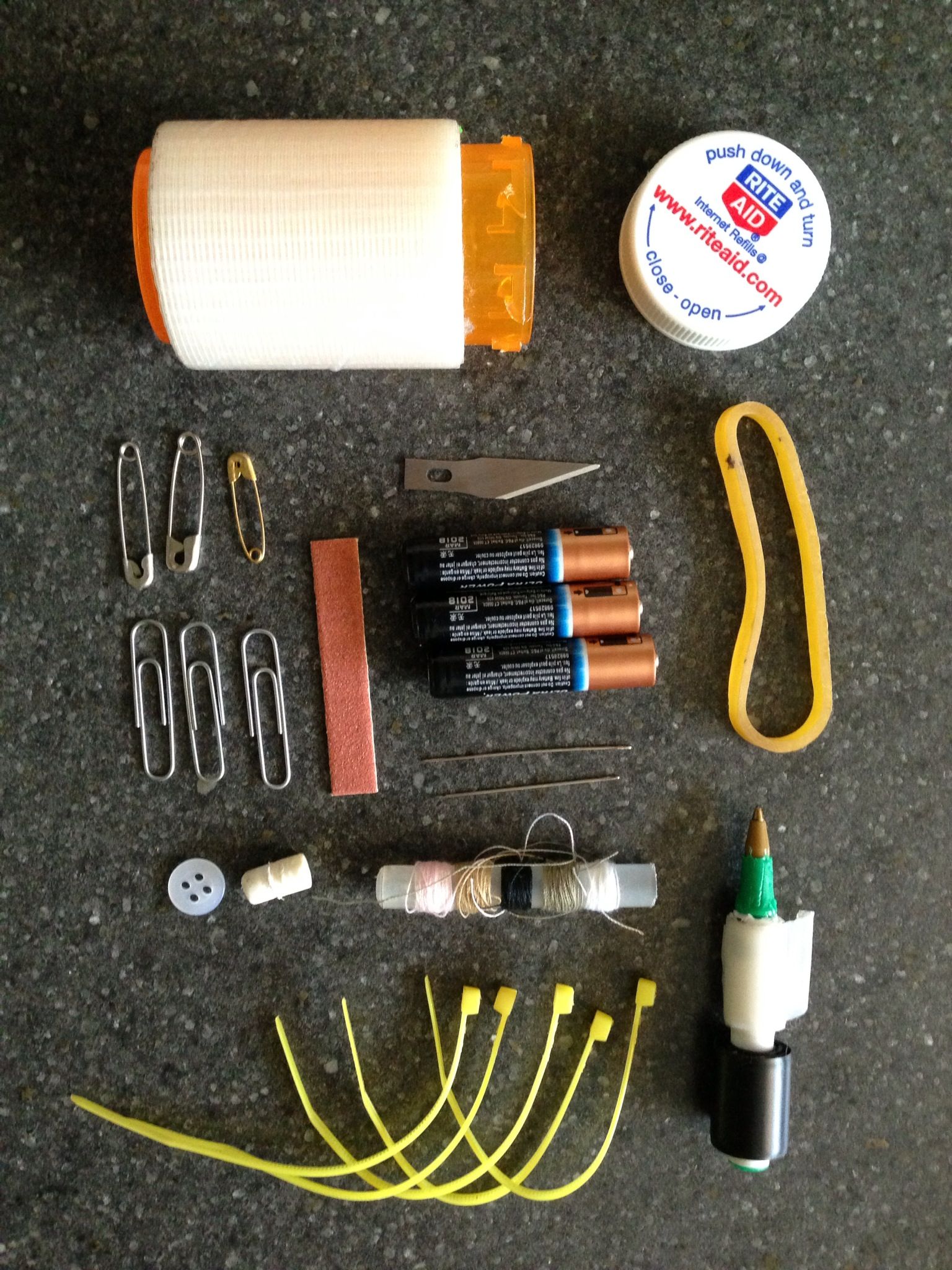 Rx for Repairs - Emergency Kit in a Bottle - Instructables