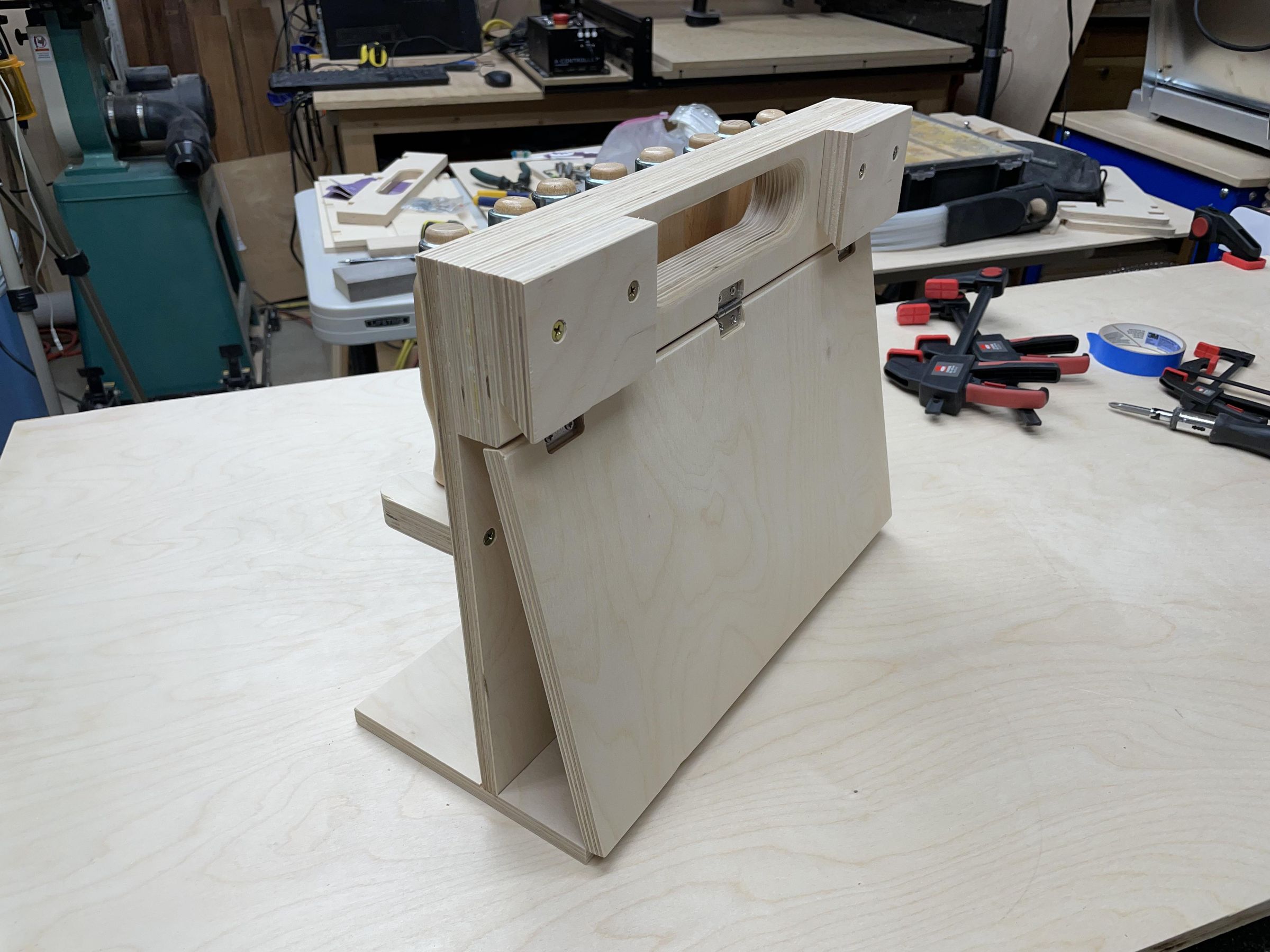 Wall Mounted Chisel Rack With Built in Stand : 8 Steps (with Pictures ...