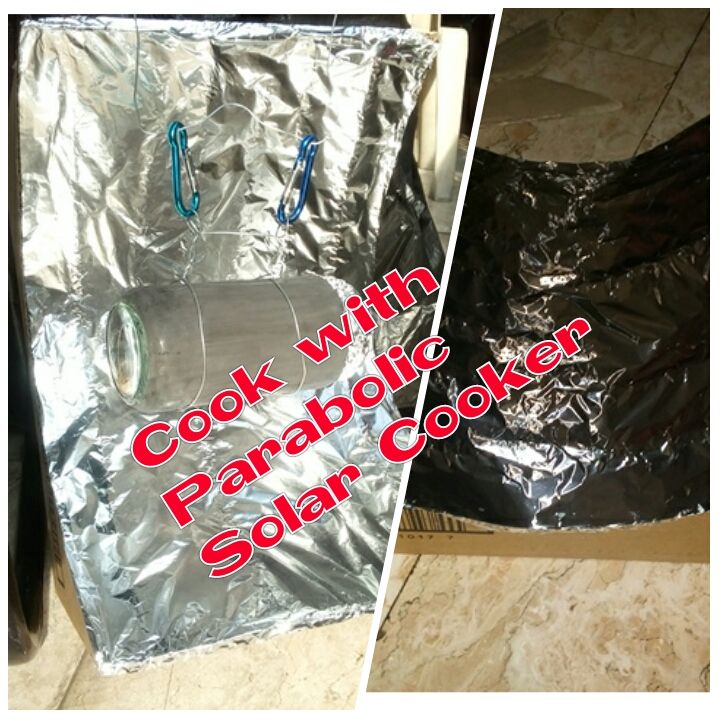 Simple Parabolic Solar Cooker : 8 Steps (with Pictures) - Instructables