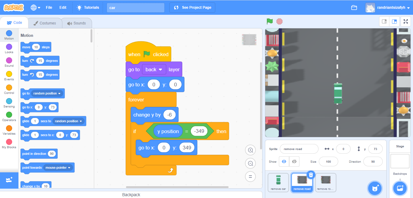 Make a 3D Car Game With Scratch. : 13 Steps - Instructables