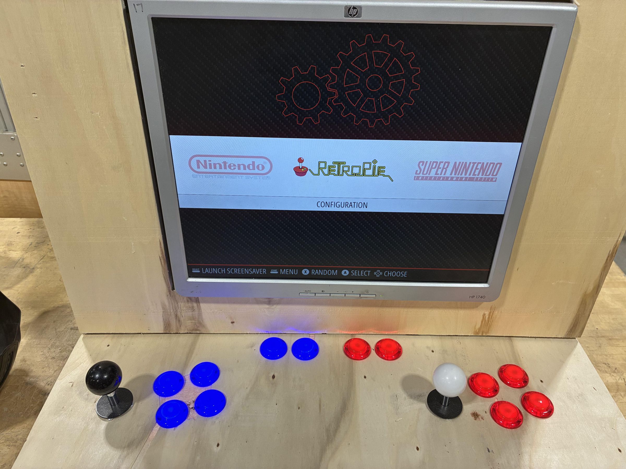 CNC Router Raspberry PI Arcade Cabinet : 8 Steps (with Pictures ...