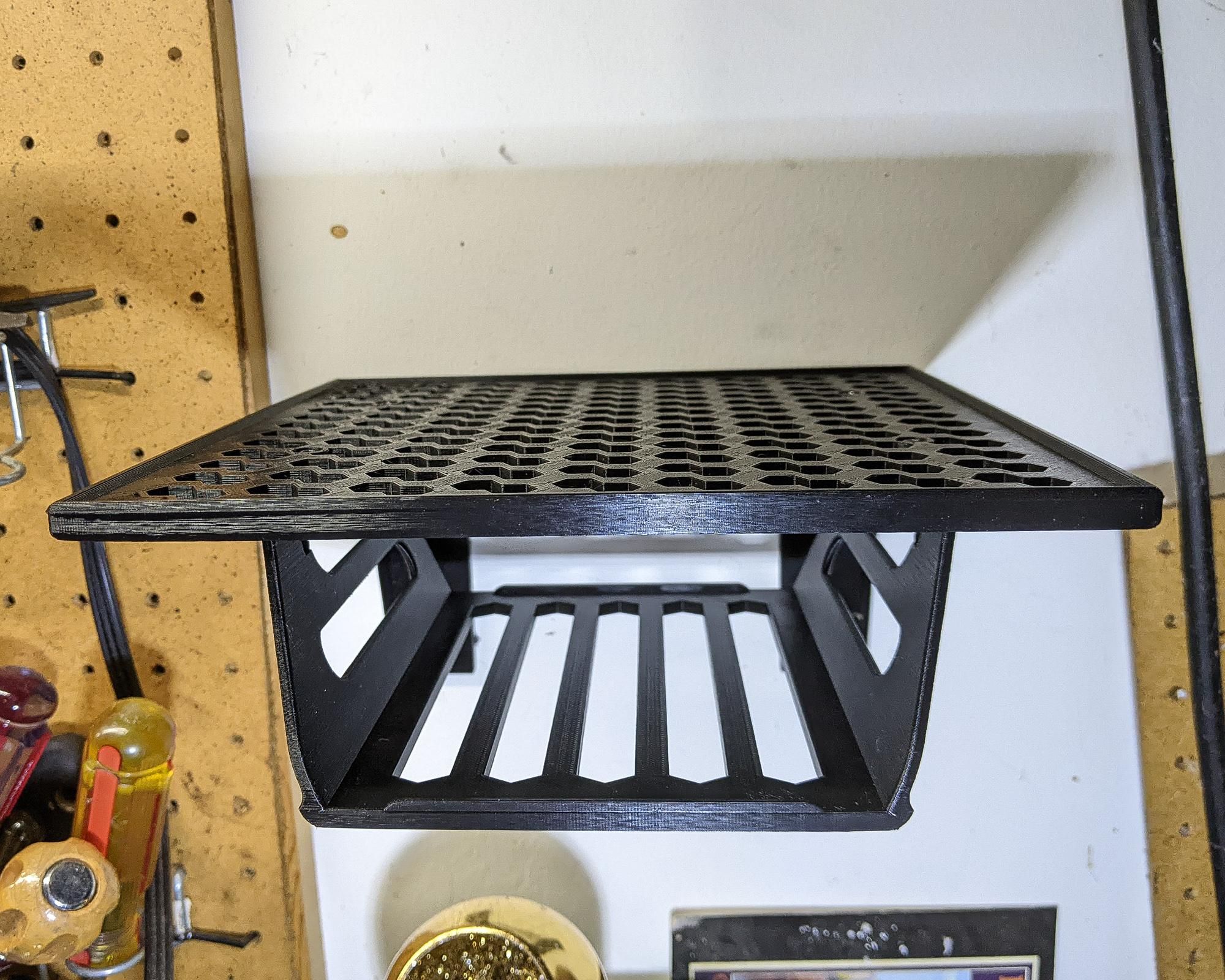 Utility Shelf: 20 × 20 Cm With Auxiliary Undershelf - Instructables