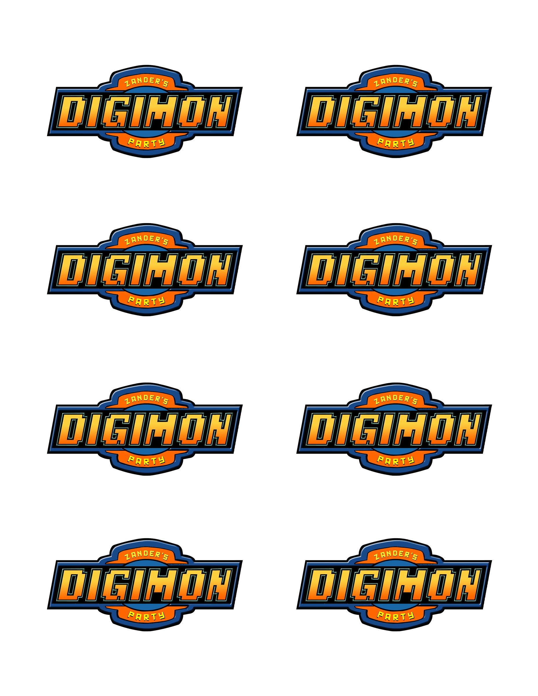 Digimon Birthday Party : 17 Steps - Instructables