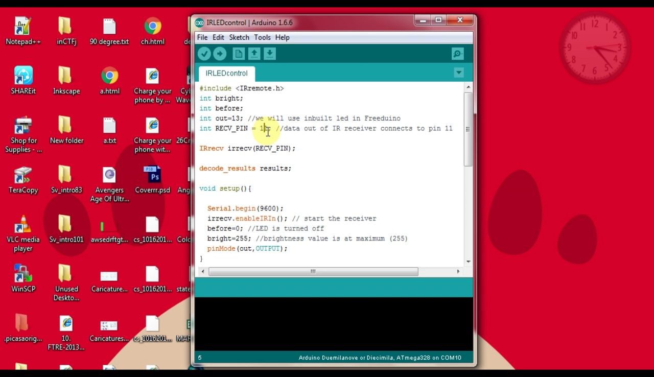 Make Yourself a TV Remote Controlled Arduino Robot! : 15 Steps (with ...