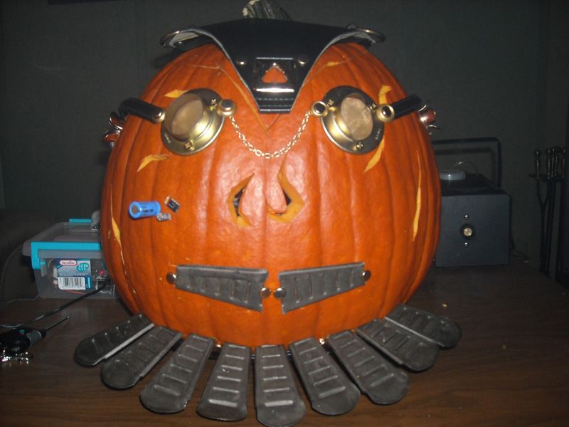 The Making of a Steampunk Pumpkin : 4 Steps (with Pictures) - Instructables