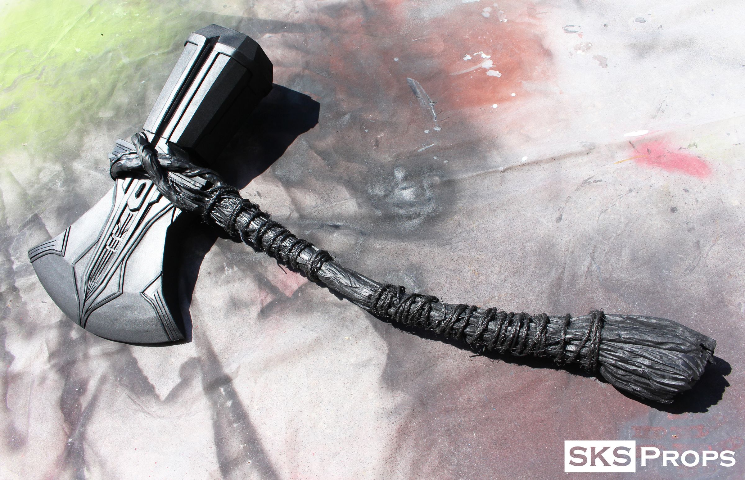 Thor's Stormbreaker Foam Cosplay Weapon - SKS Props : 11 Steps (with ...