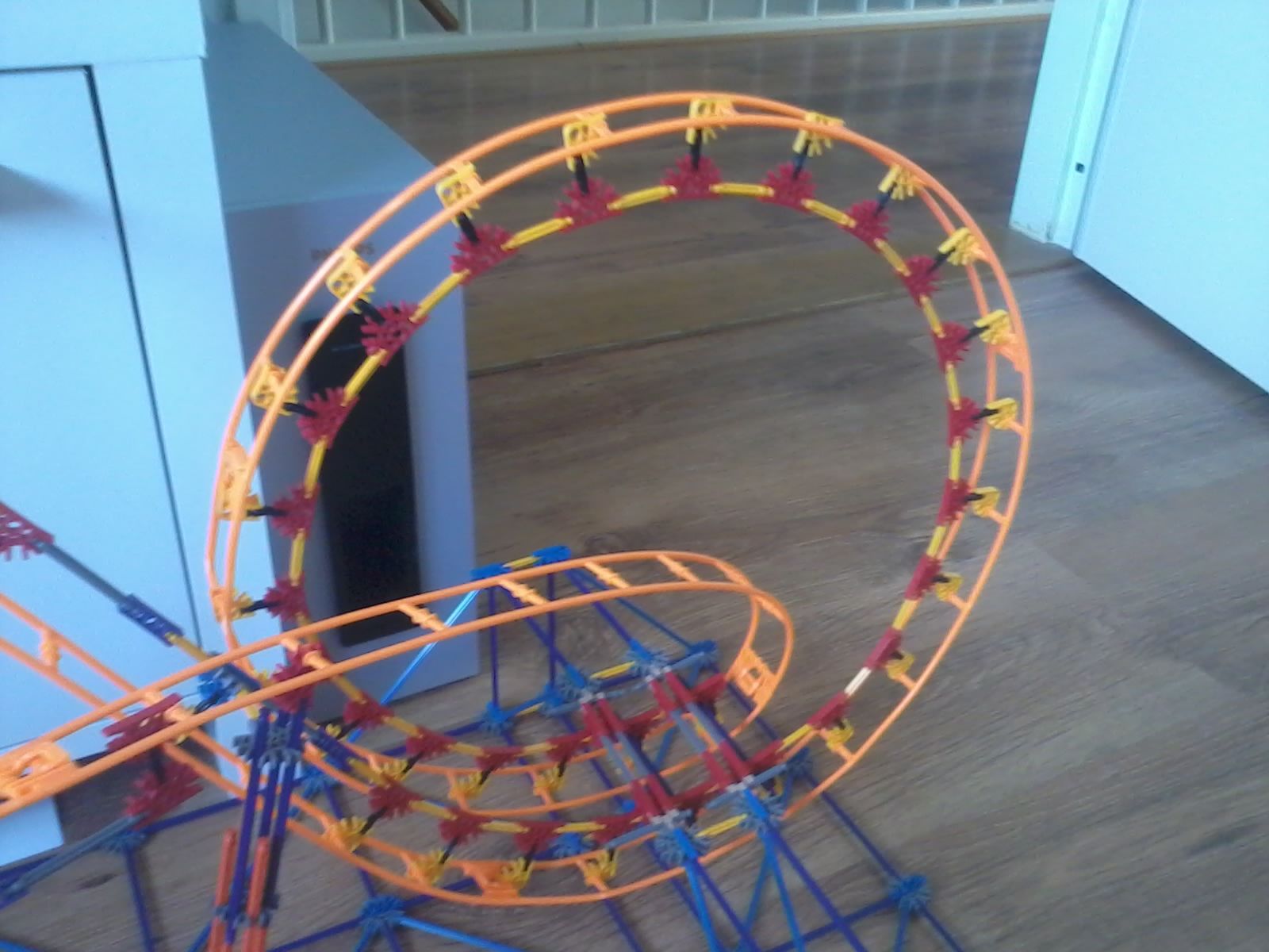 Knex Rubber Band Launched Micro Roller Coaster - Instructables