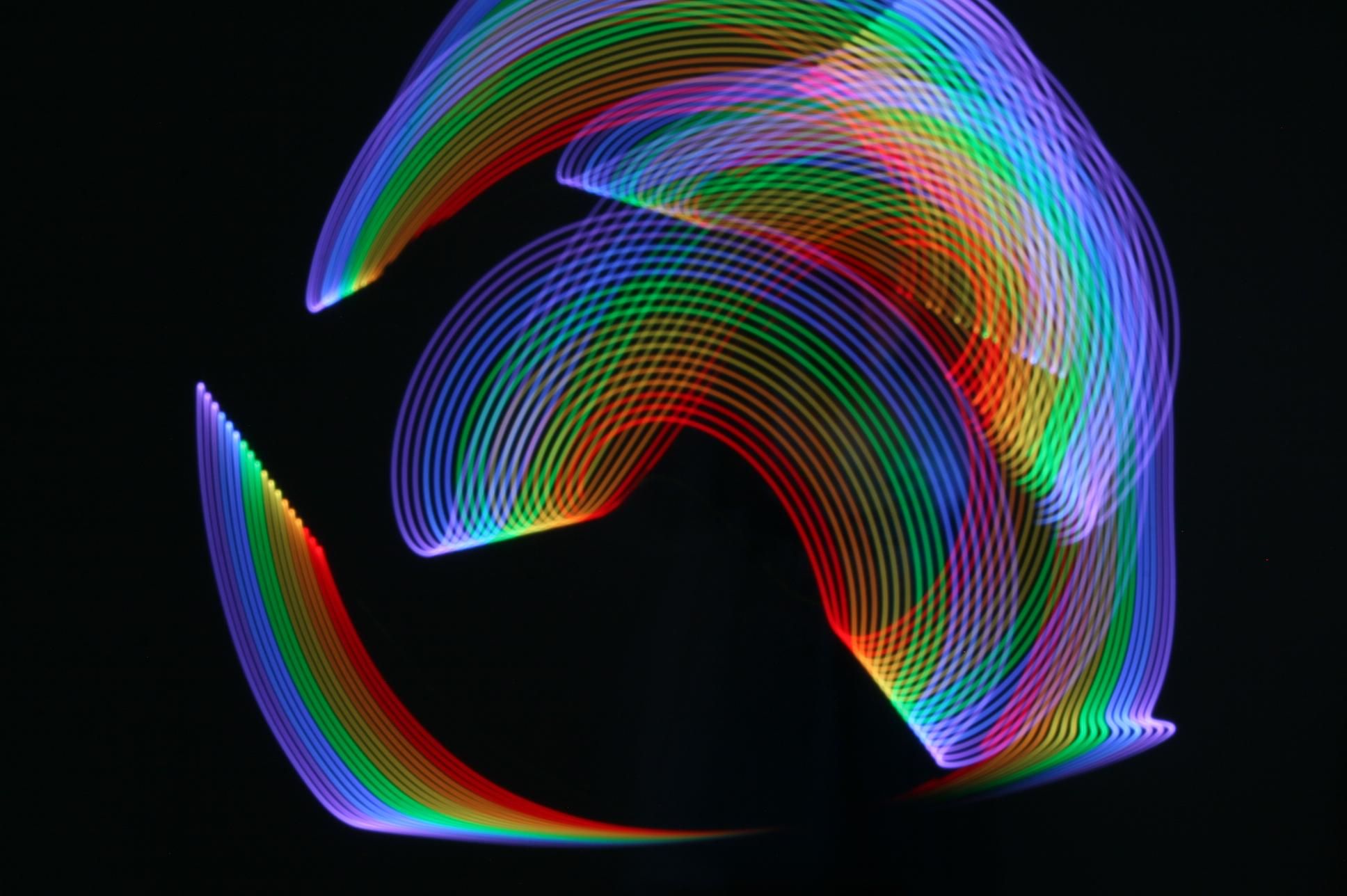 Rainbow Light Painting With Adressable Leds : 5 Steps - Instructables
