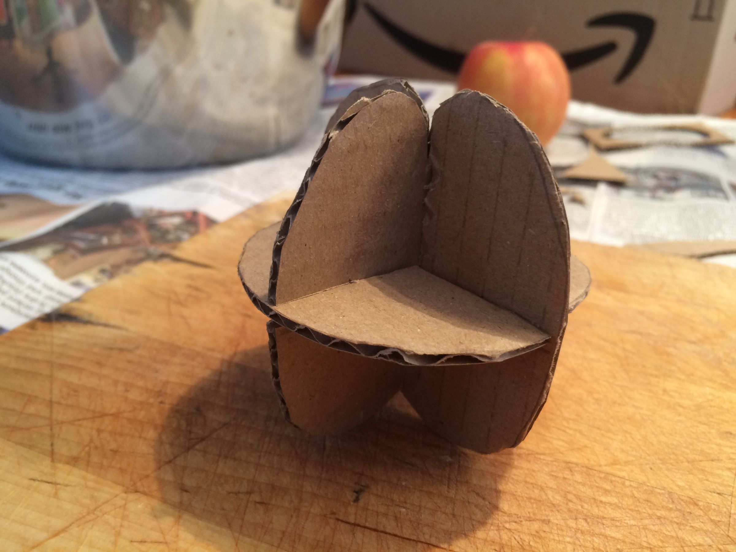 Paper Mache Fruits (apple and Mandarin) : 11 Steps (with Pictures ...