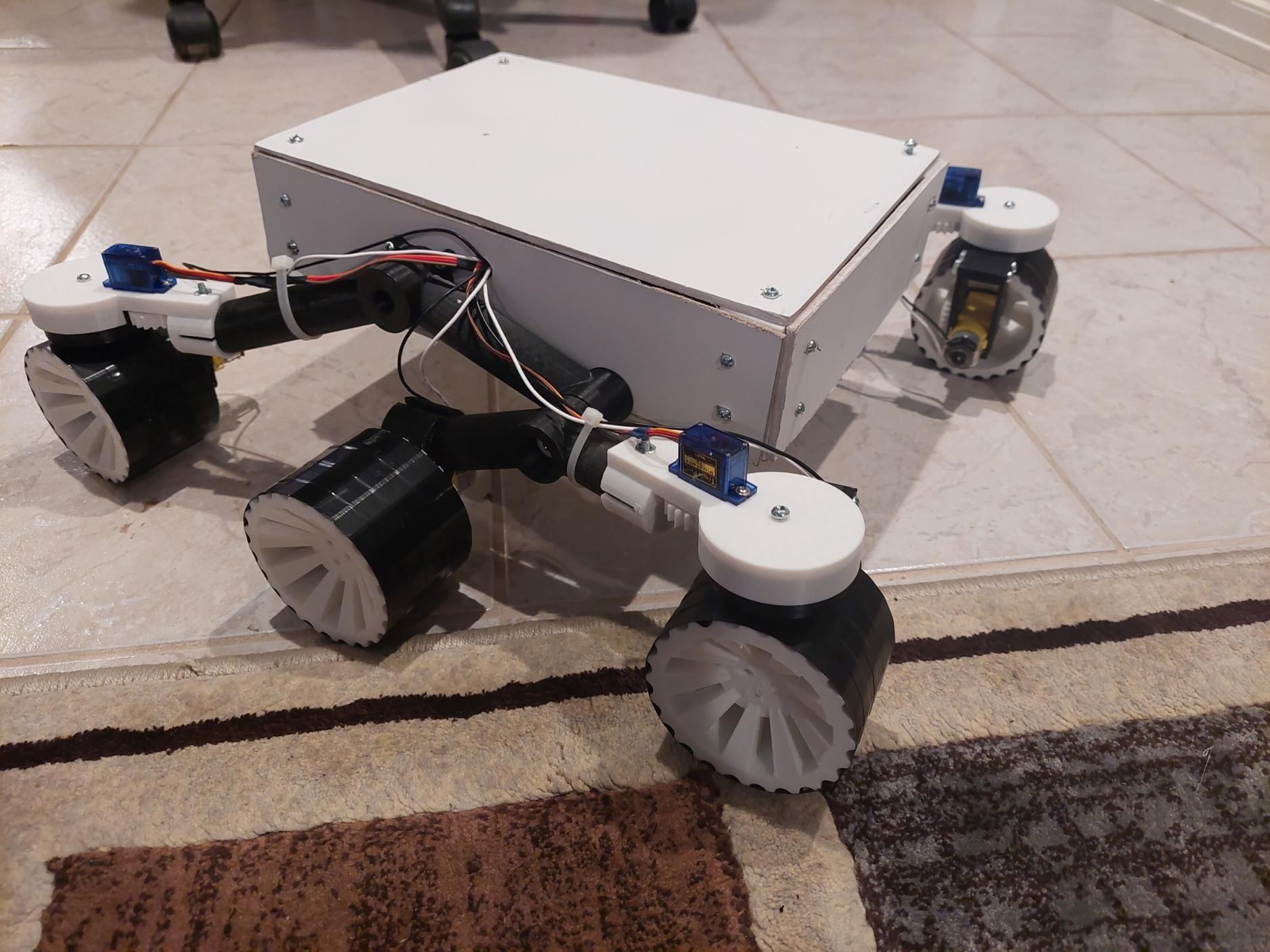 Arduino Based Perserverance Rover Model (Fusion 360) : 16 Steps (with ...