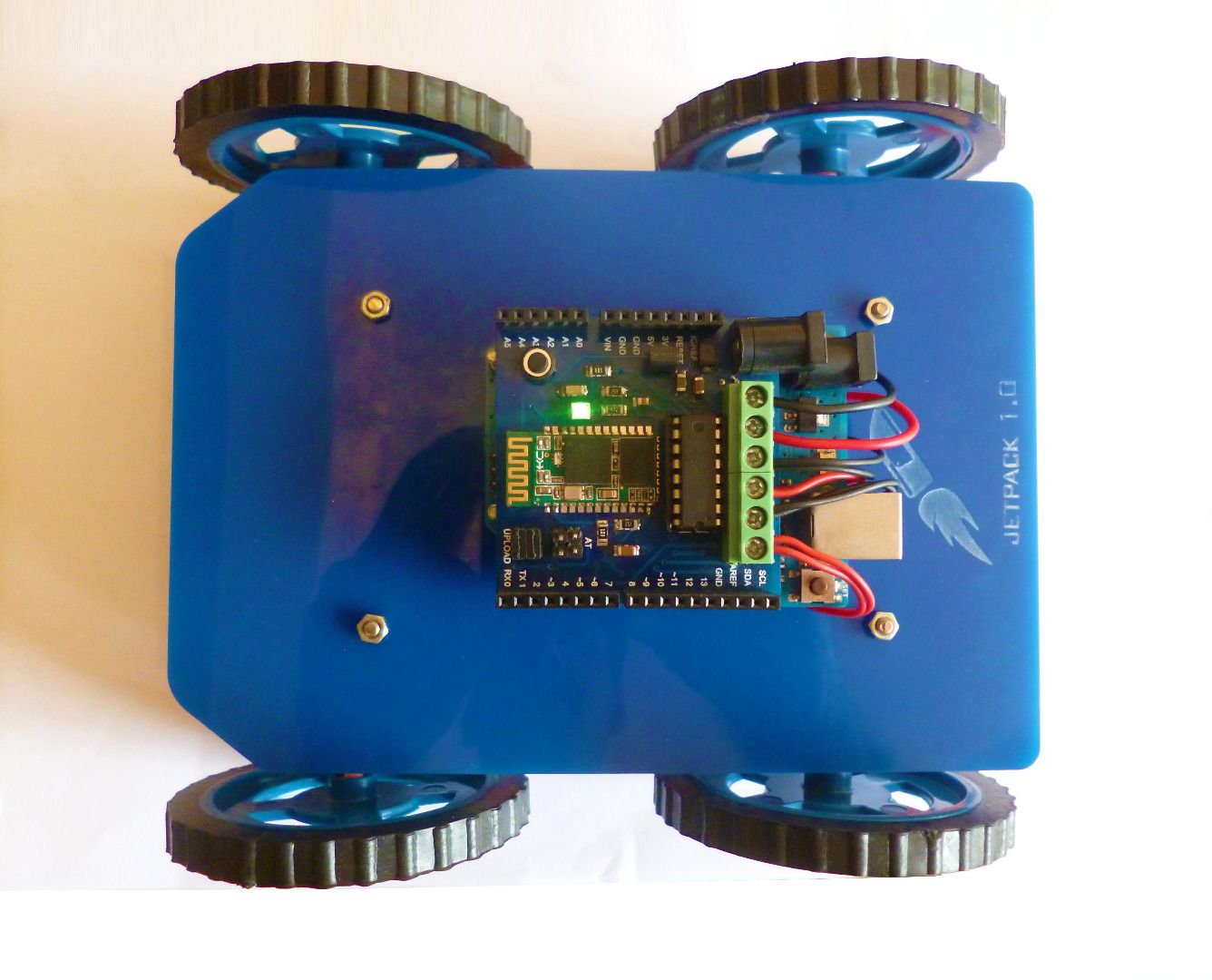 SmartPhone Controlled Bluetooth Rover Kit : 8 Steps - Instructables