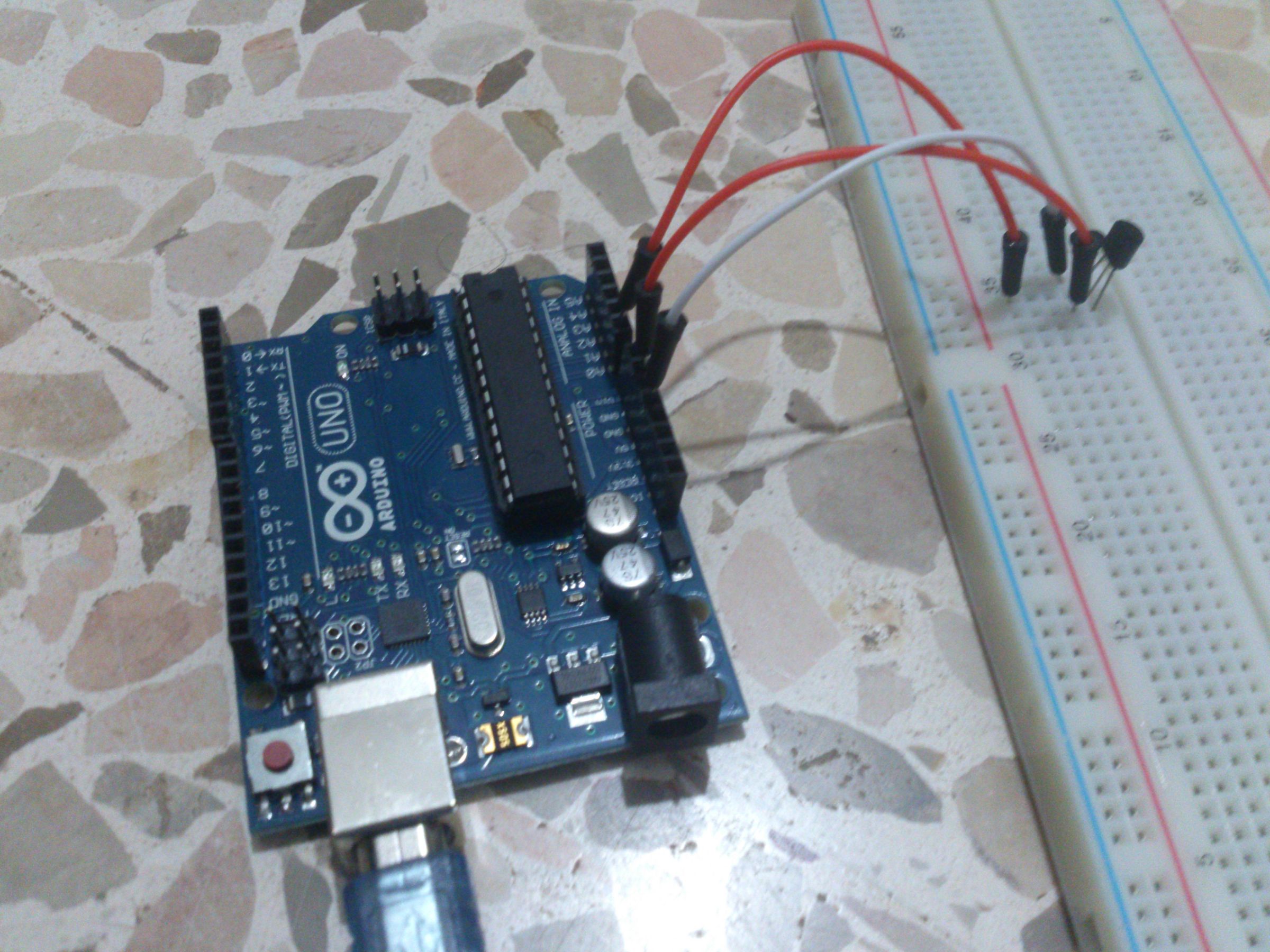 Making LCD Thermometer With Arduino and LM35/36 : 3 Steps (with ...