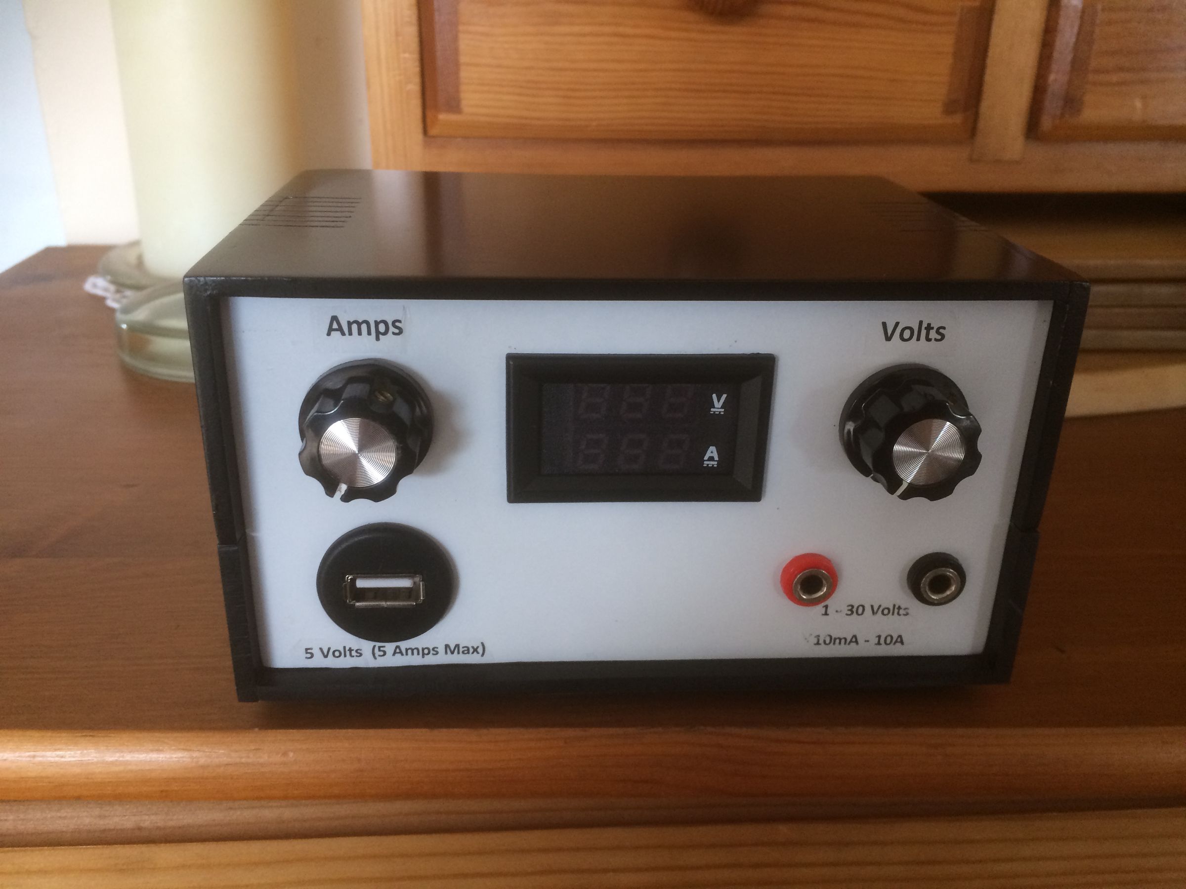 DIY Variable Power Supply With Adjustable Voltage and Current : 14 ...