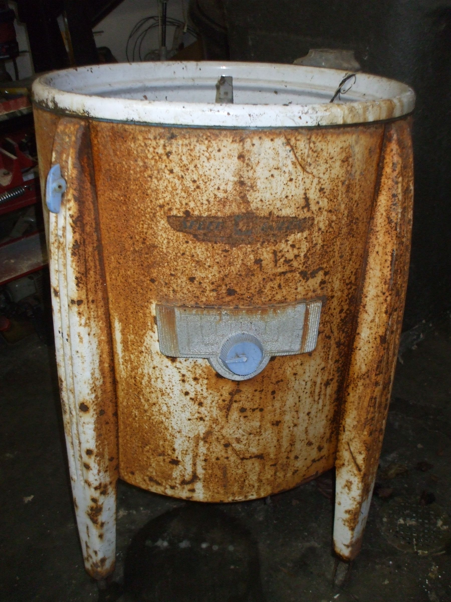 Building a Honey Extractor (using an 'antique' Washing Machine) : 15 ...