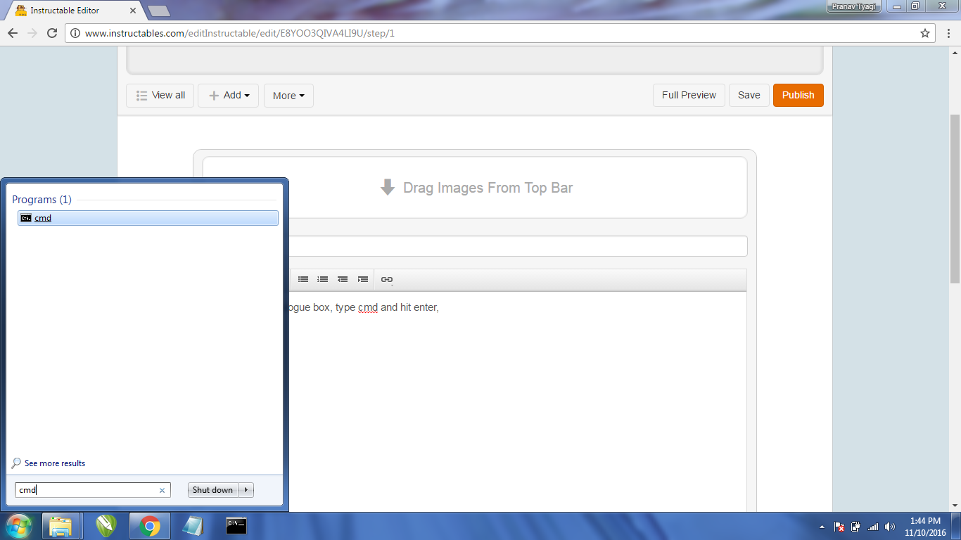 Shutdown Using Cmd : 3 Steps - Instructables