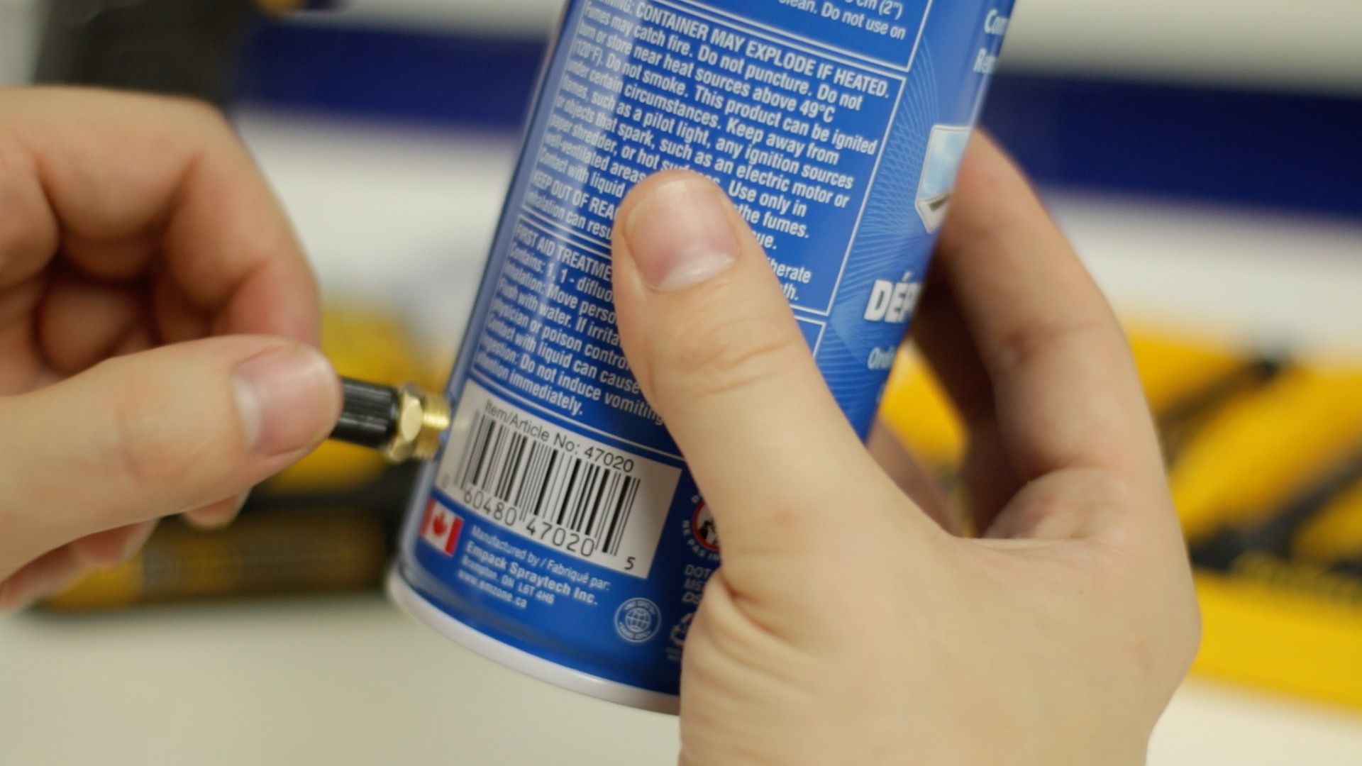 Refillable Air Can Life Hack : 6 Steps (with Pictures) - Instructables