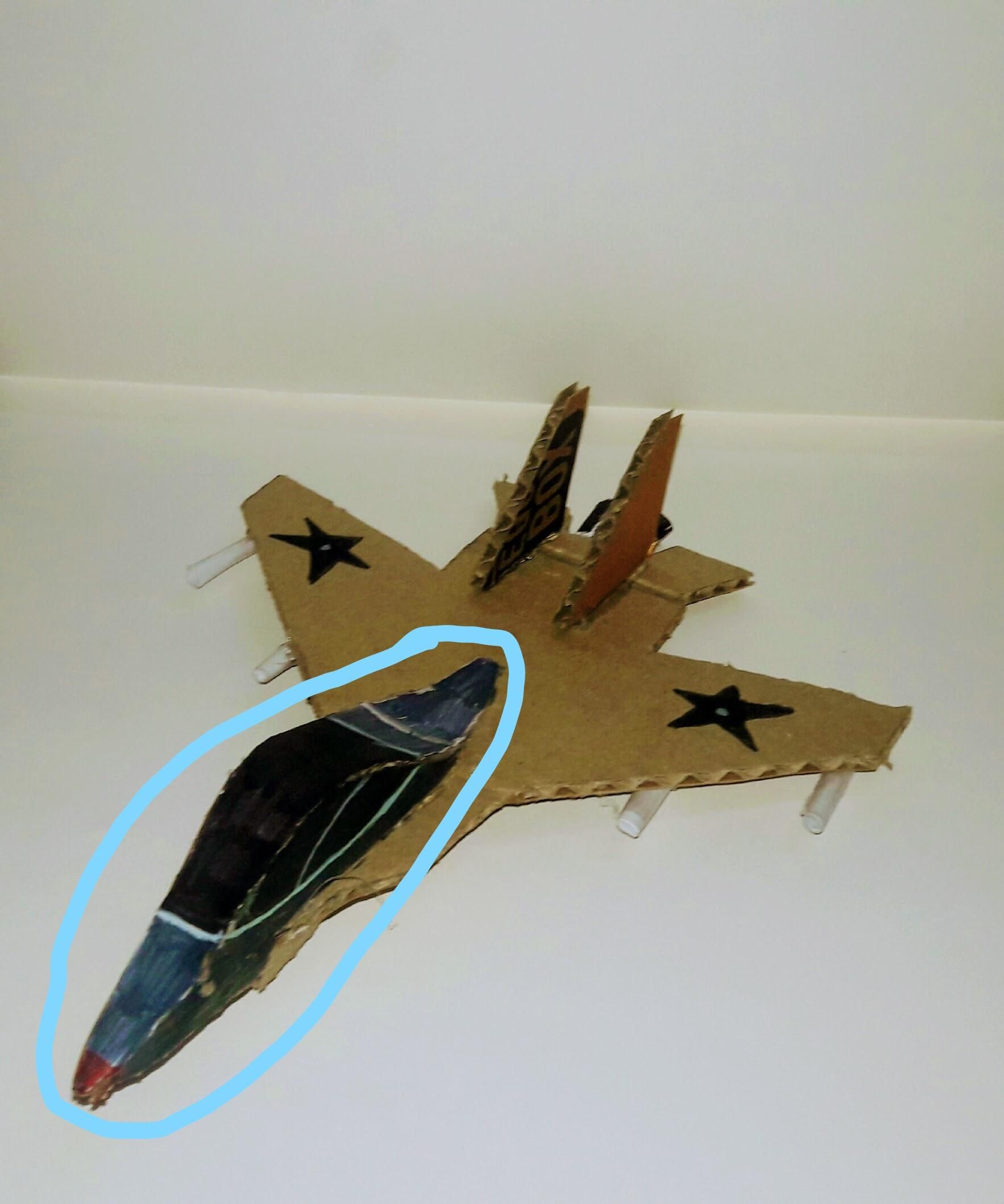 Cardboard Model Jet Plane : 6 Steps - Instructables
