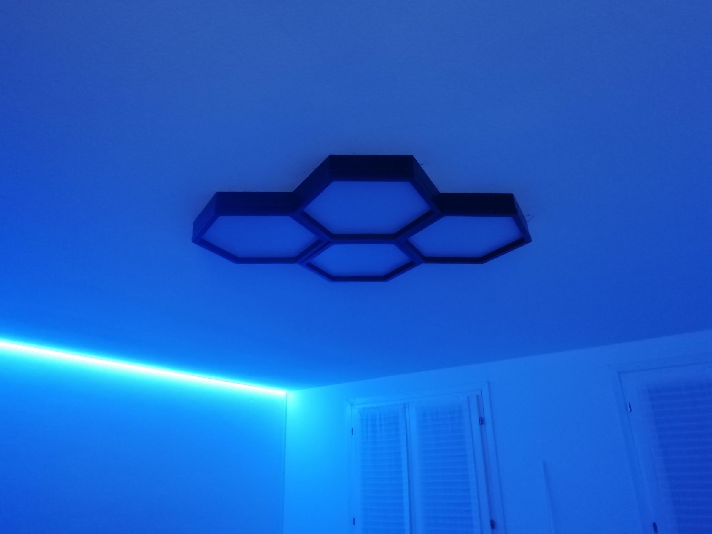 Modern Hexa LED Lamp With Bluetooth : 17 Steps (with Pictures ...