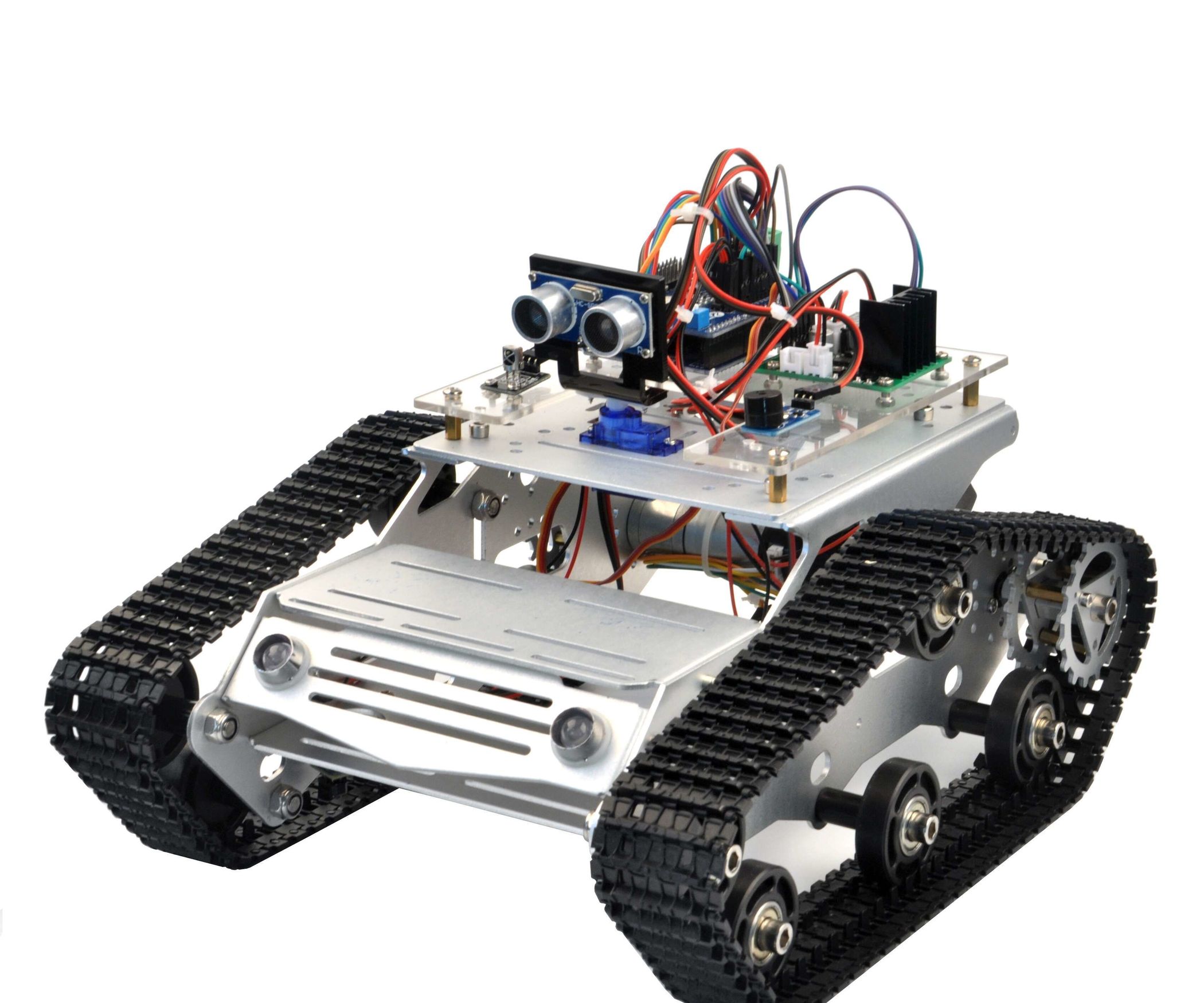 Arduino Tank Car Lesson 6--Bluetooth and Wifi Hot Spot Control : 4 ...