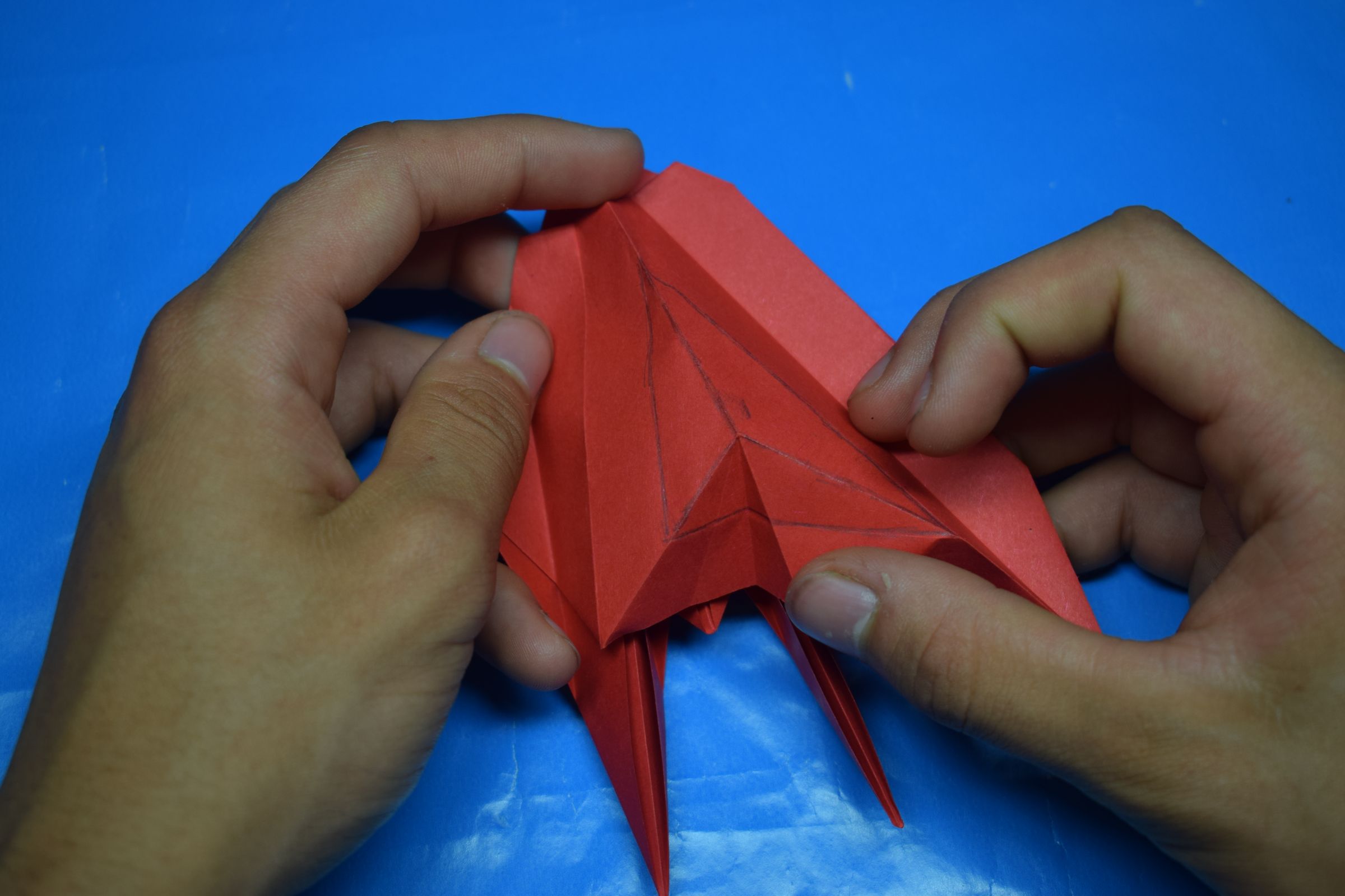 How to Fold a Cool 3D Origami Sci-Fi Rocket : 11 Steps (with Pictures ...