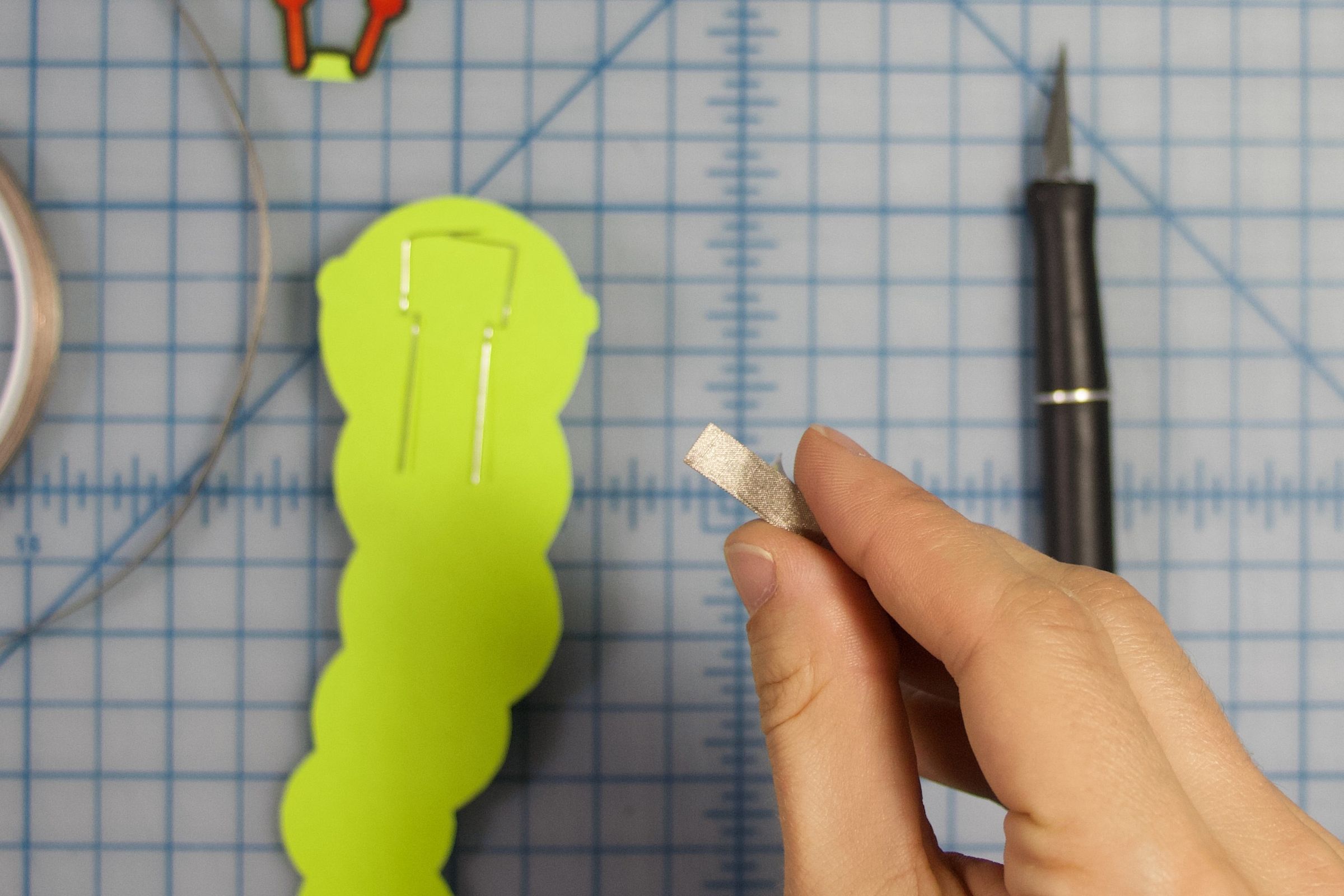 BookWorm Light-Up Book Light and Bookmark : 13 Steps (with Pictures ...