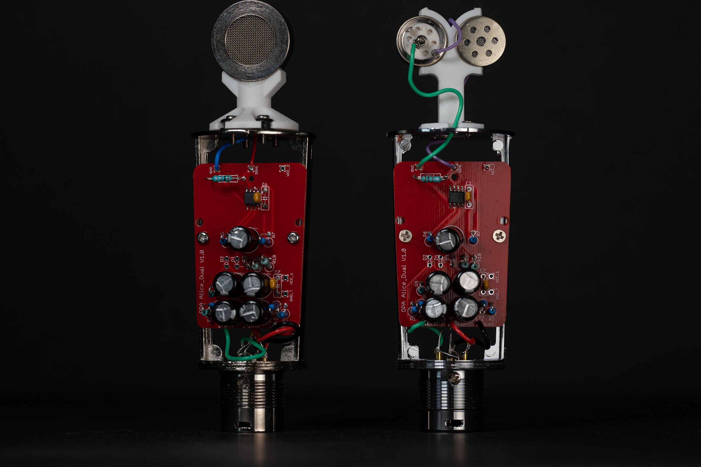 OPA Based Alice Microphones: a Cardioid and a Figure 8 : 8 Steps (with ...