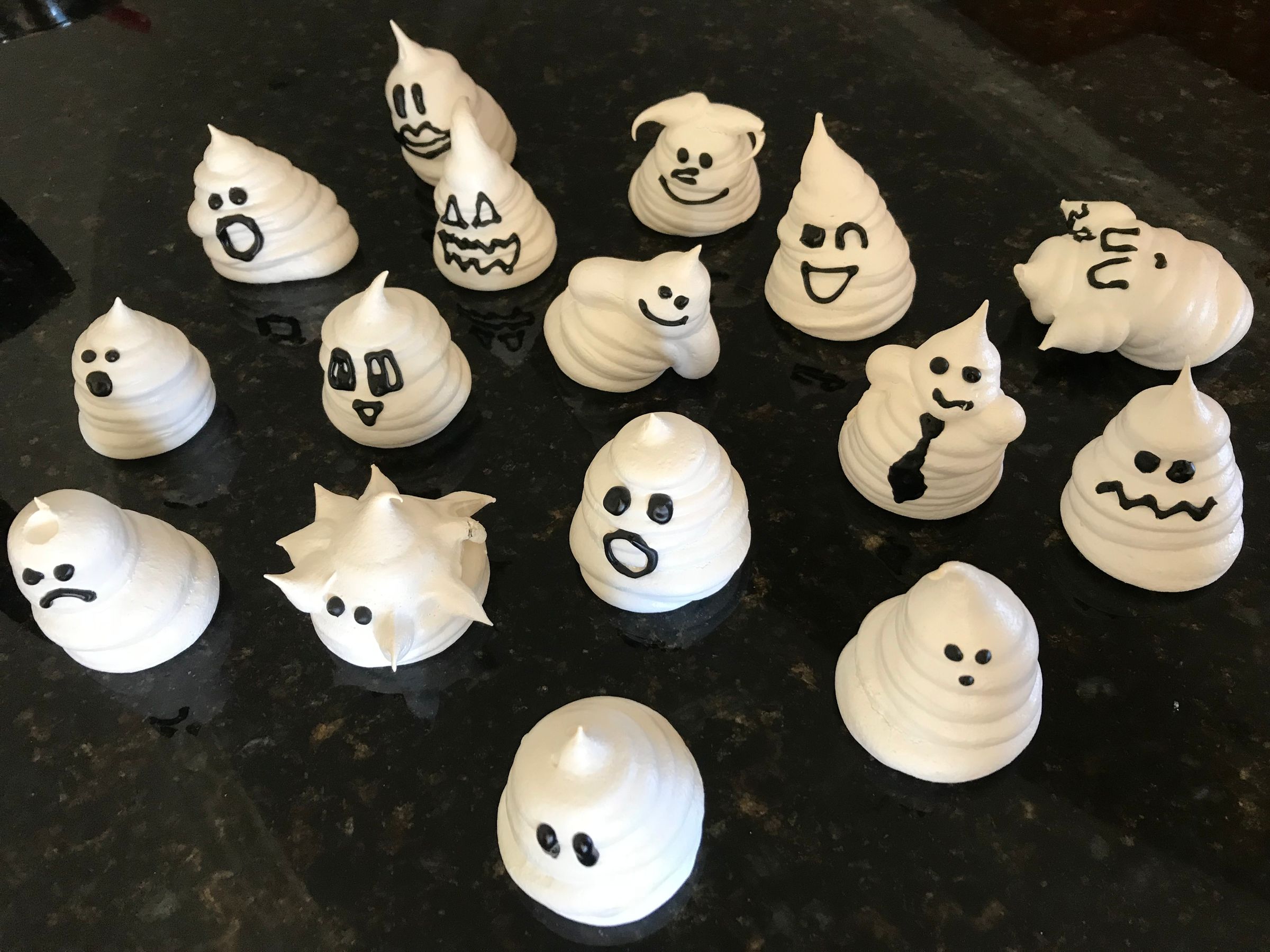 Gastly Ghost Meringues : 8 Steps (with Pictures) - Instructables