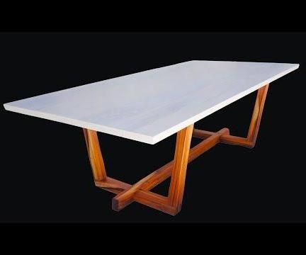 Modern Dining Table - Traditional Joinery : 10 Steps (with Pictures ...