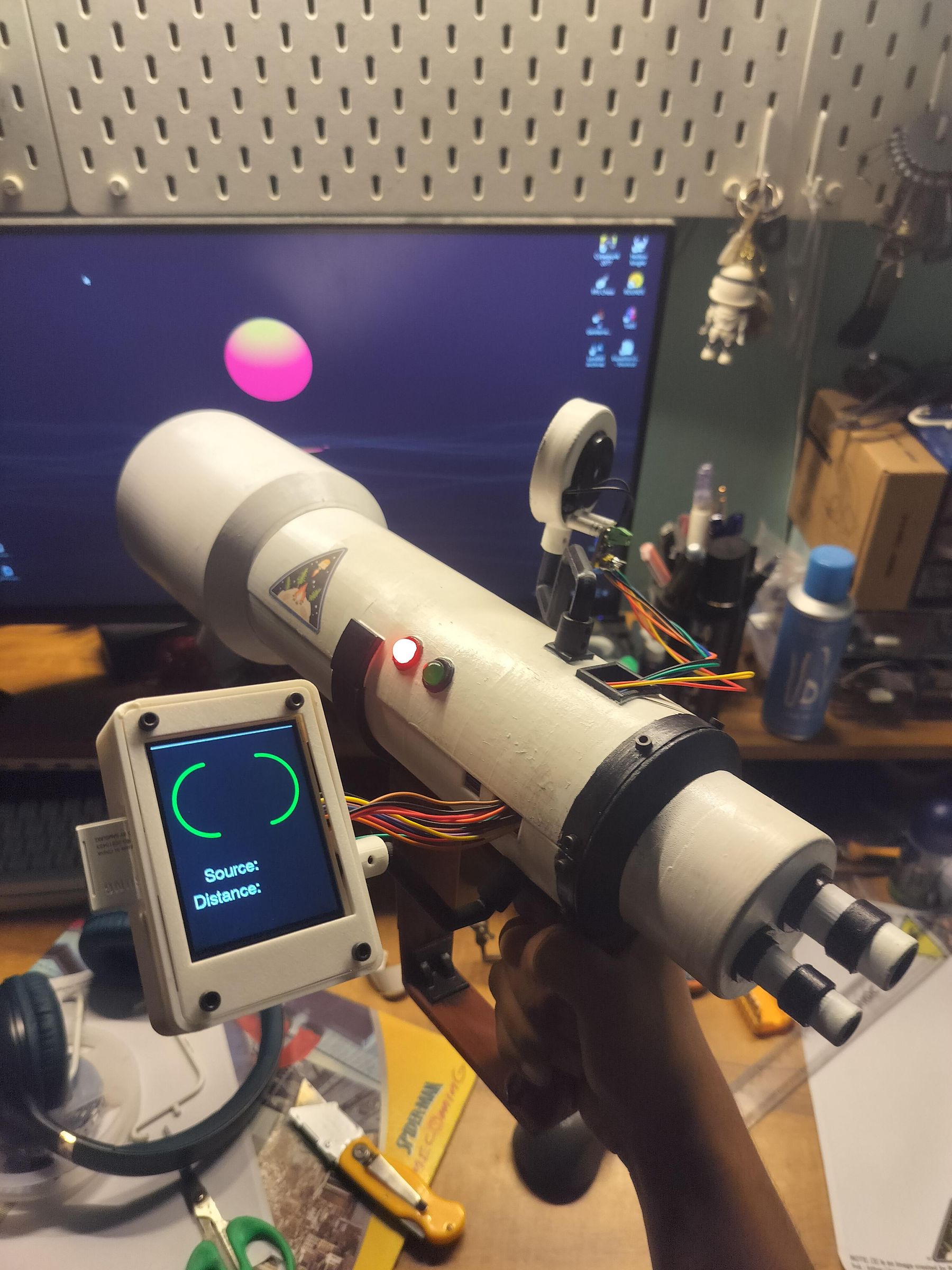 Outer Wilds Signalscope Inspired Planet Finder! : 14 Steps (with ...