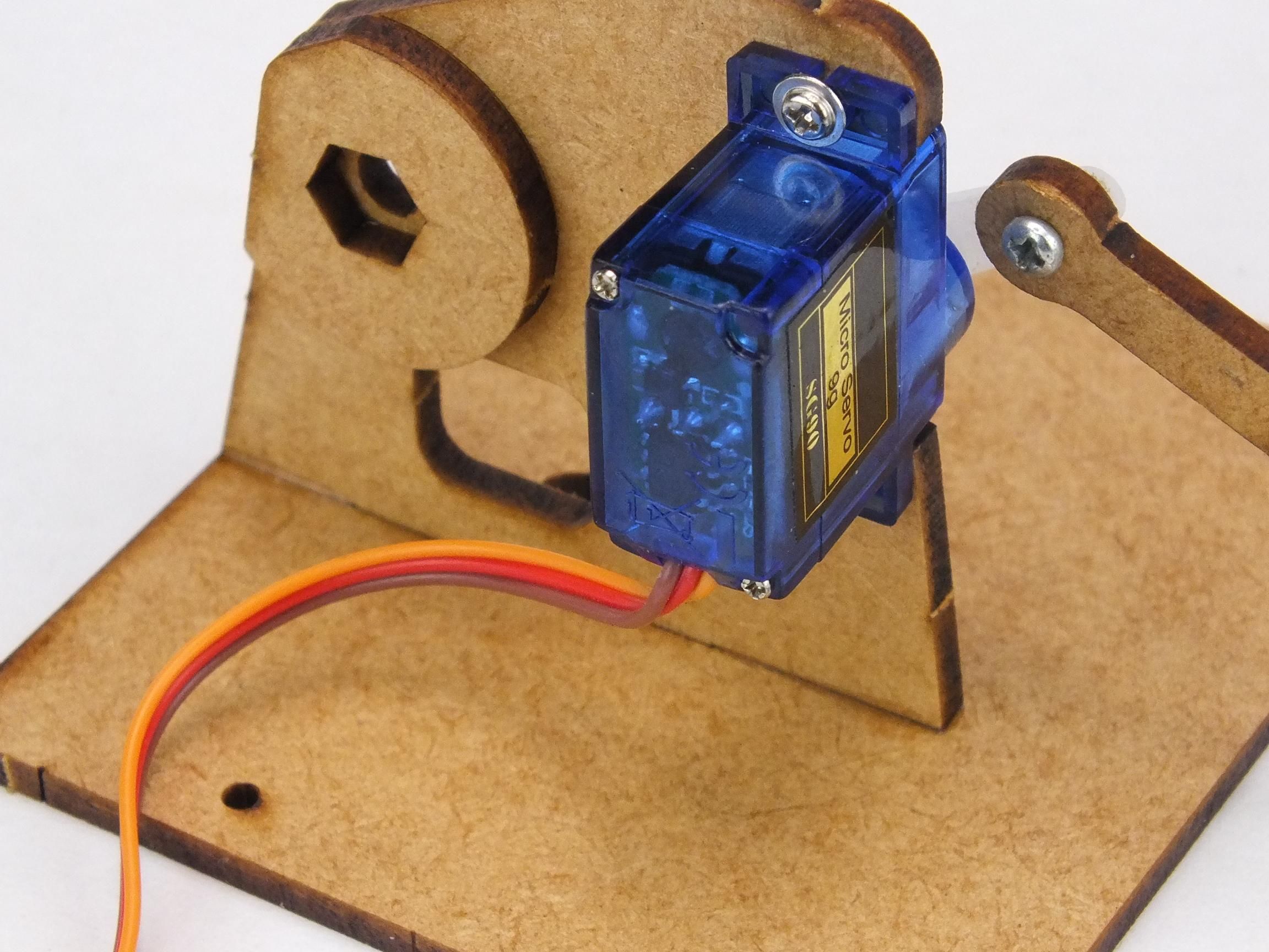 Arduino-servo Useless Machine V2 : 7 Steps - Instructables