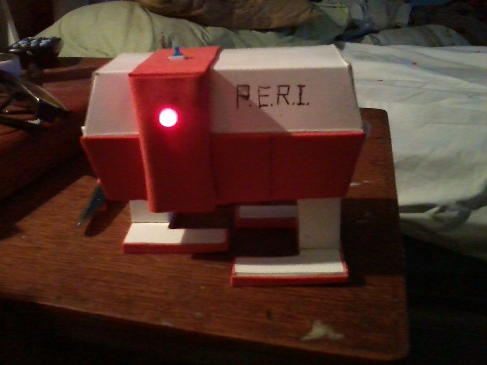 Video Prop. Small Robot "P.E.R.I" - Instructables