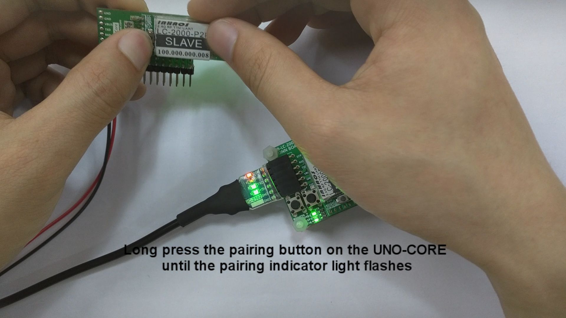 LC-2000(PA)-P2P 2.4GHz RF Arduino Remote Sketch Upload Demo : 6 Steps ...