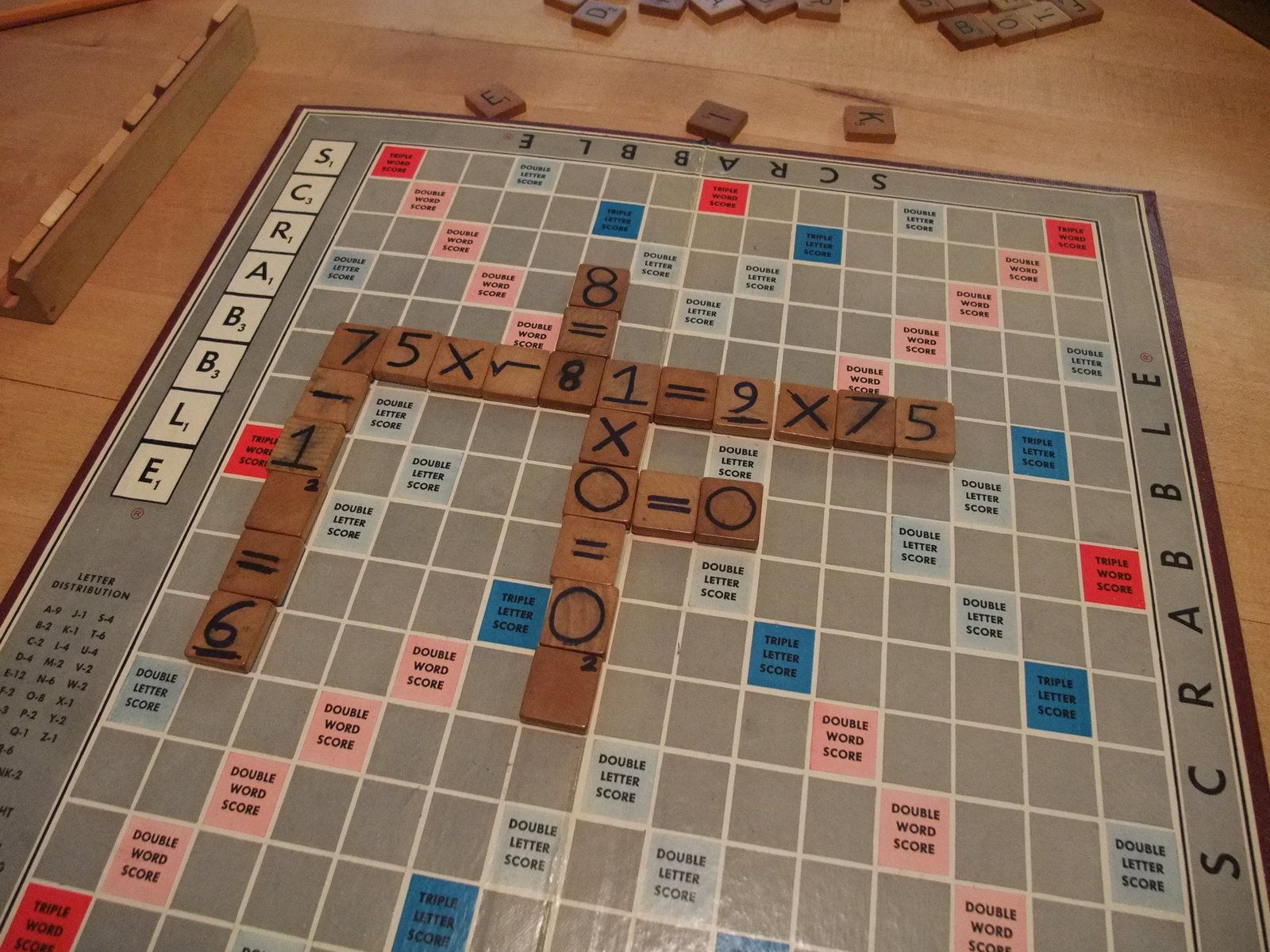 Number Scrabble - the Game (aka: Math Scrabble) : 4 Steps (with ...