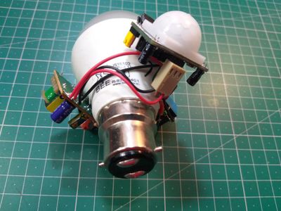 Turning a Bulb Into Smart Light - PIR : 8 Steps - Instructables