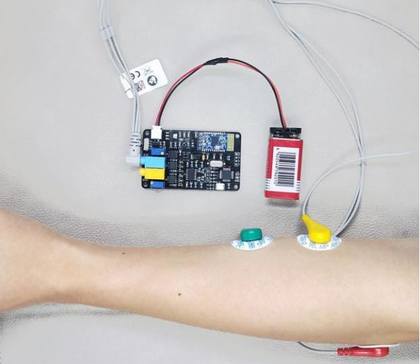 Two Channel EMG Sensor: 6 Steps