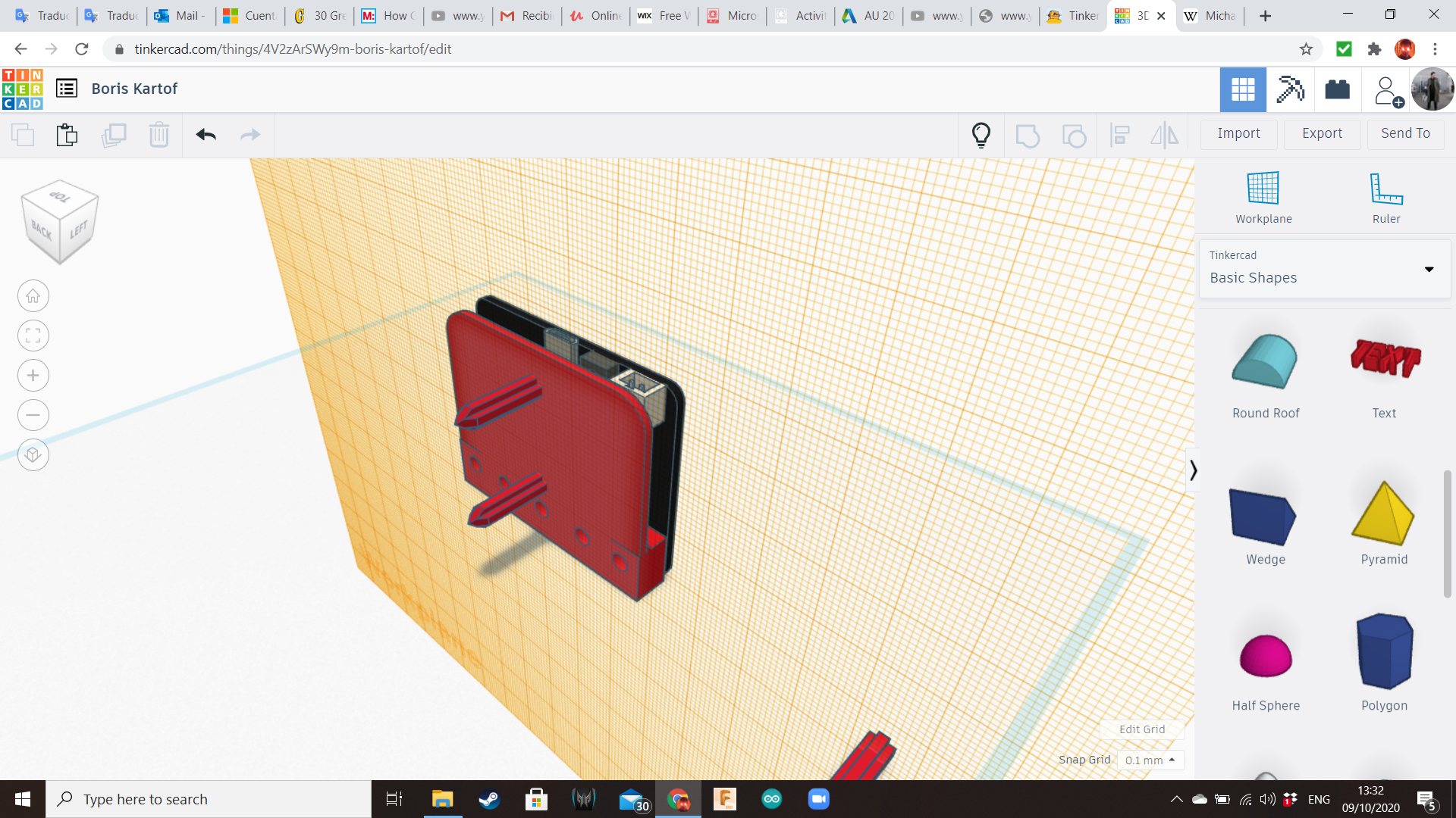 Tinkercad + Micro:bit Robotics for School: "I Love Kartof" Robot! : 17 ...
