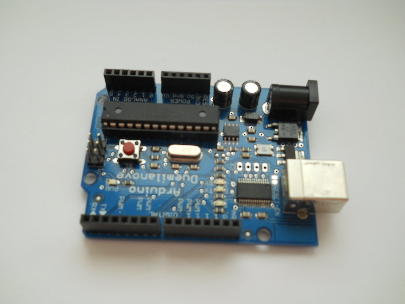 Basics Of The Arduino Duemilanove 10 Steps Instructables