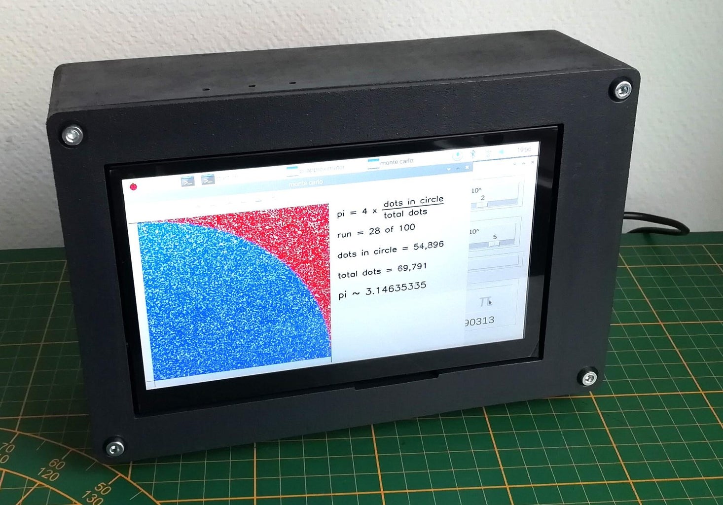 Pi Approximation With Raspberry Pi Monte Carlo Method 10 Steps