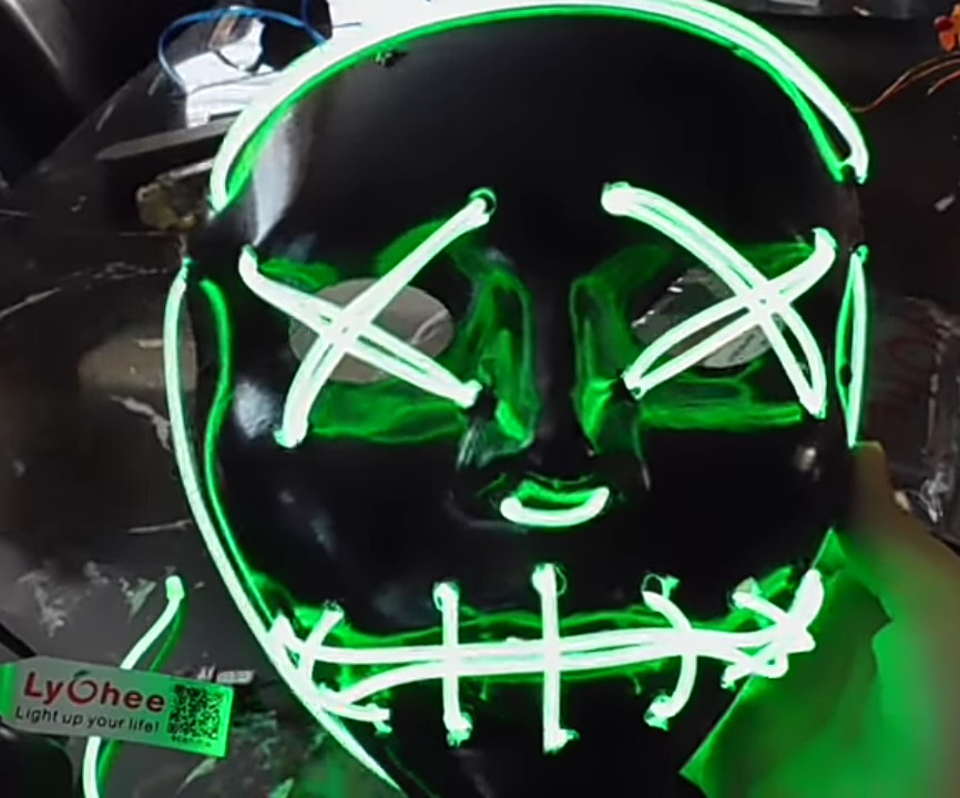 How to Make a DIY Purge Halloween Mask for Kinds and Adult : 4 Steps ...
