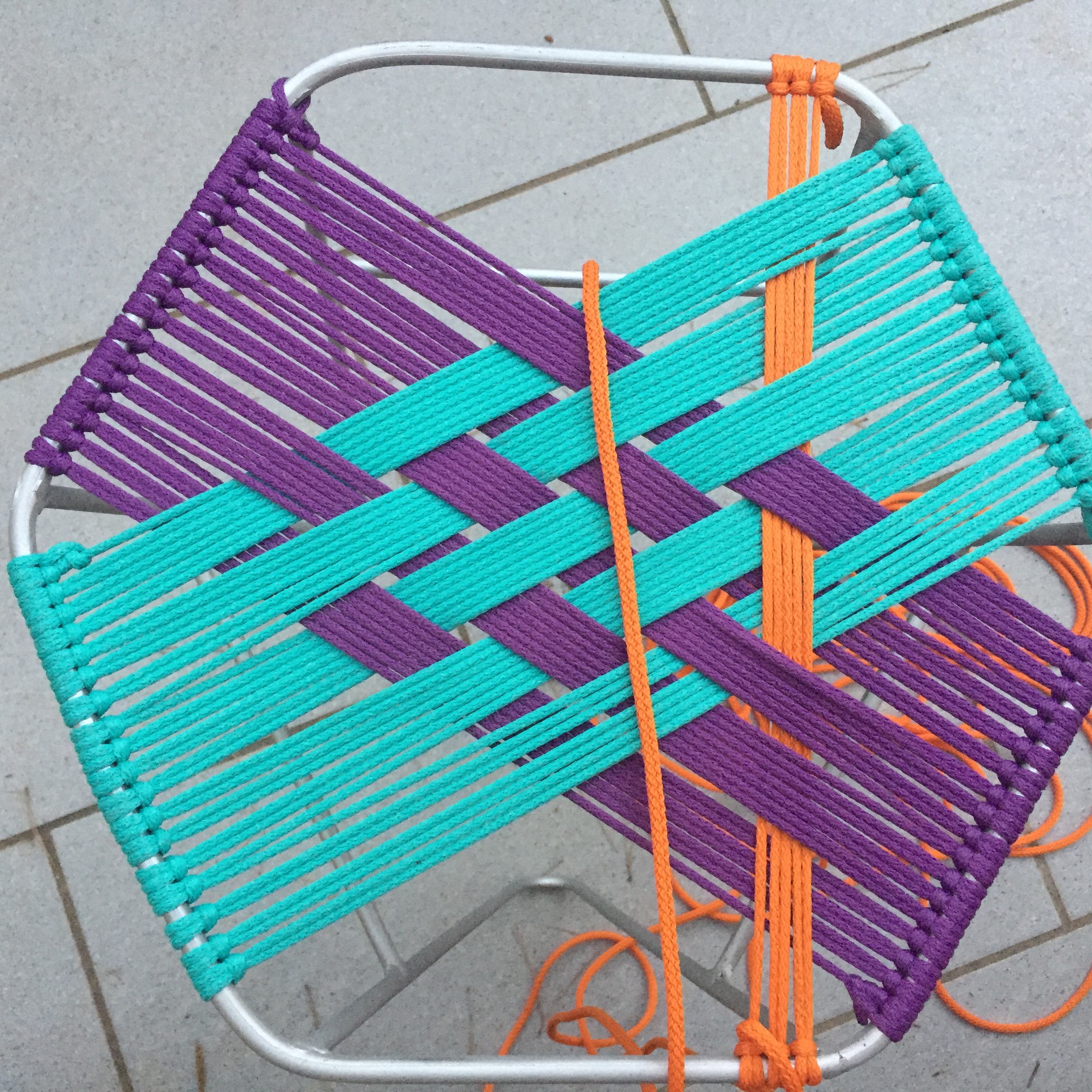 Woven Graphic Stool : 10 Steps (with Pictures) - Instructables