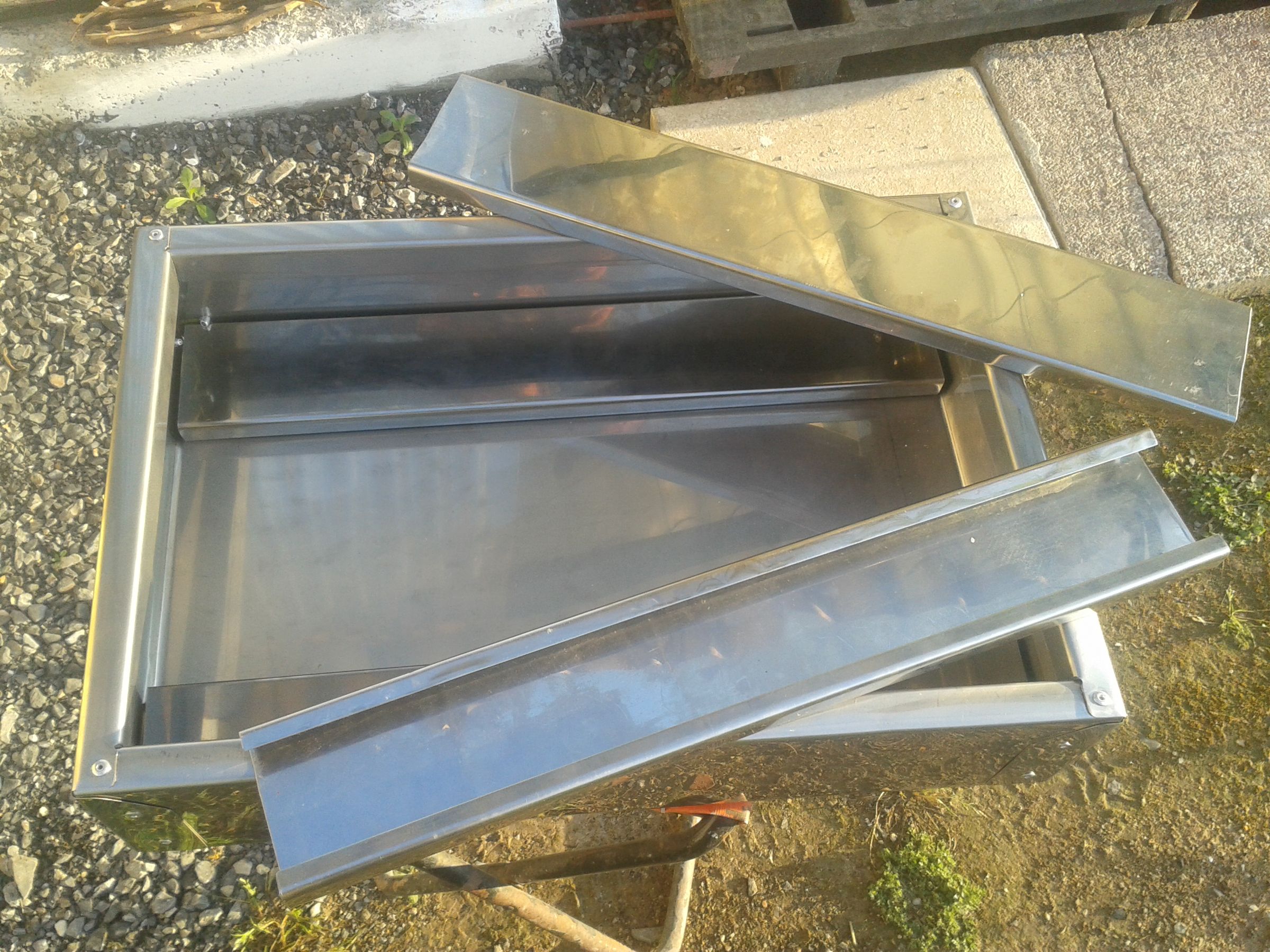 DIY Stainless Steel BBQ With Double Layer Bottom : 10 Steps (with ...
