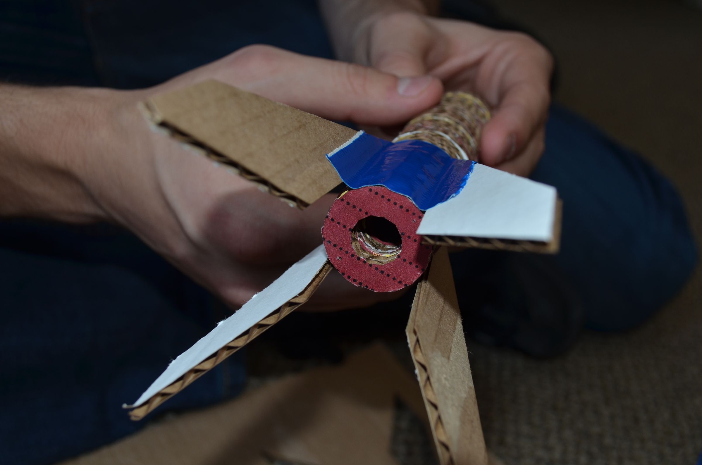 Cardboard Rocket - It Flies! : 7 Steps - Instructables