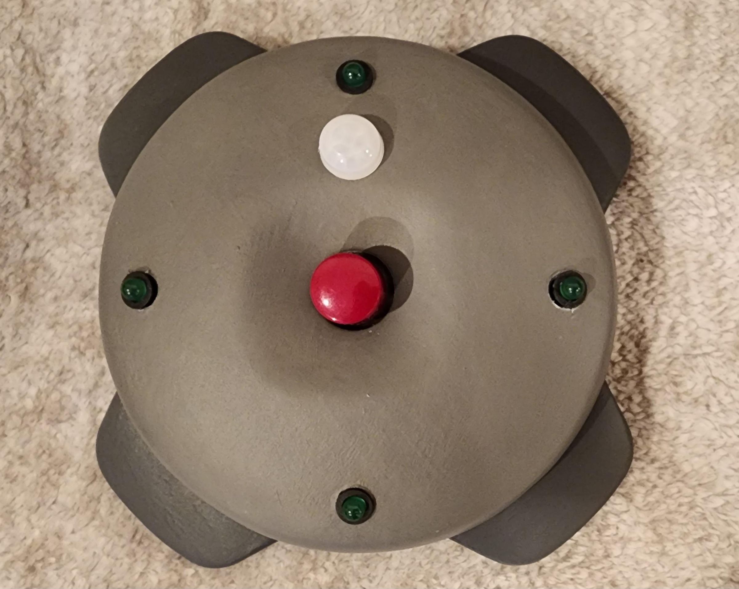 3D Printed Goldeneye Proximity Mine (with Arduino) : 8 Steps ...