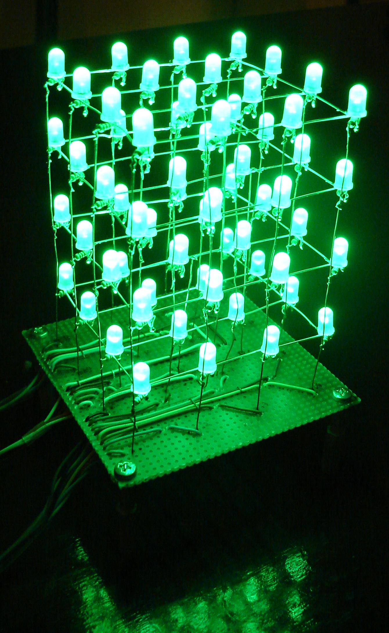 The 4x4x4 Led Cube Arduino 6 Steps With Pictures Instructables 6660
