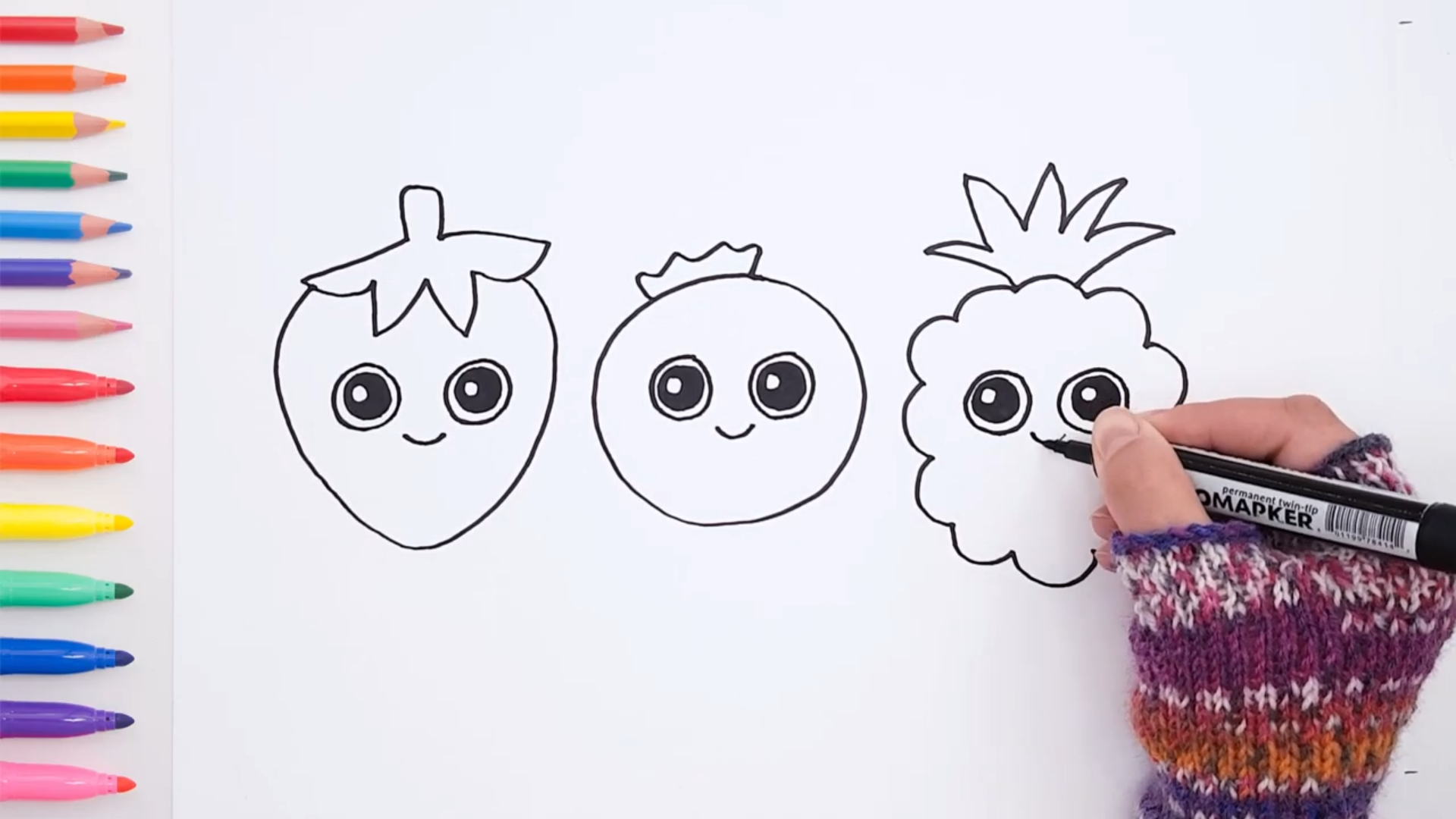 How to Draw Cute Berries : 5 Steps - Instructables