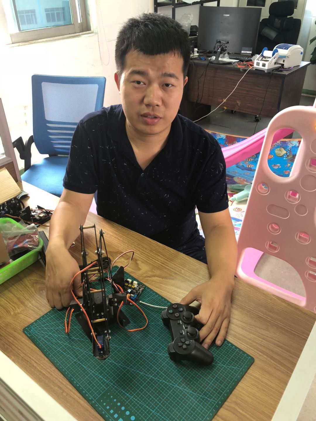 How to Control a 4dof High Power Big Size Robot Arm With Arduino and ...