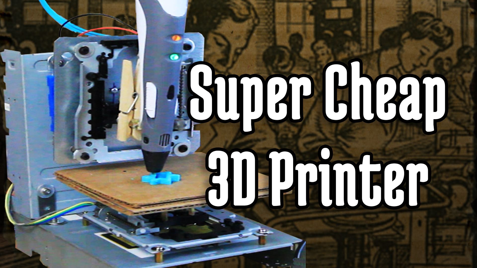 Super Cheap 3D Printer From CD-Rom Drives : 13 Steps (with Pictures ...