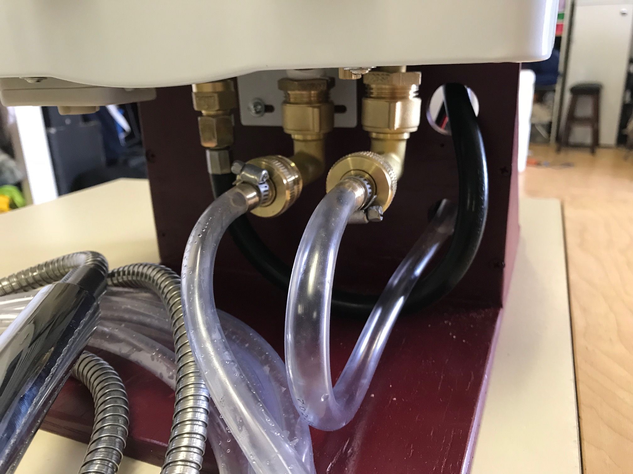 Portable Demand Use Hot Water Shower : 5 Steps (with Pictures ...